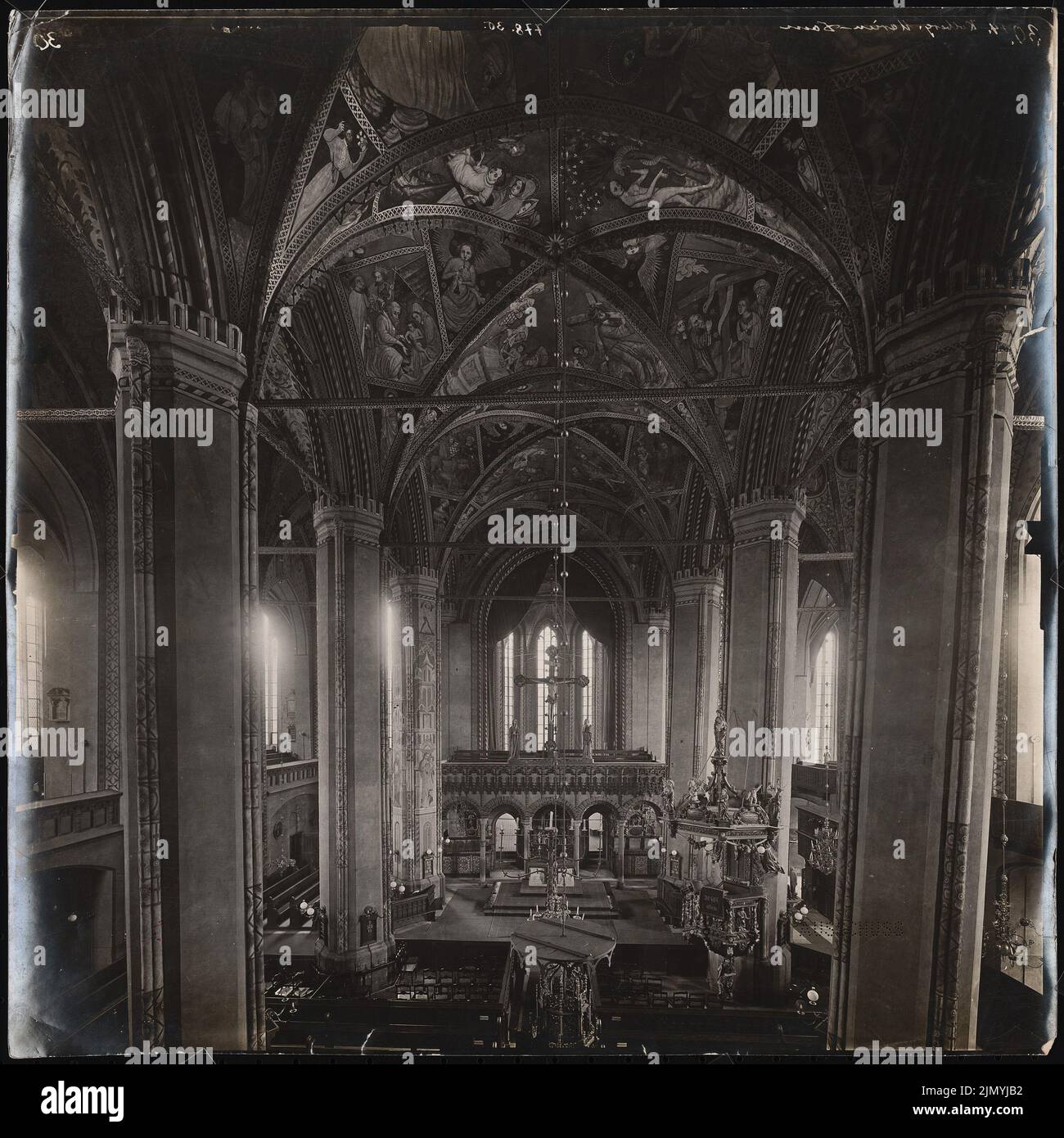 Royal Prussian measuring picture, Mariendom, Kolberg (without dat ...