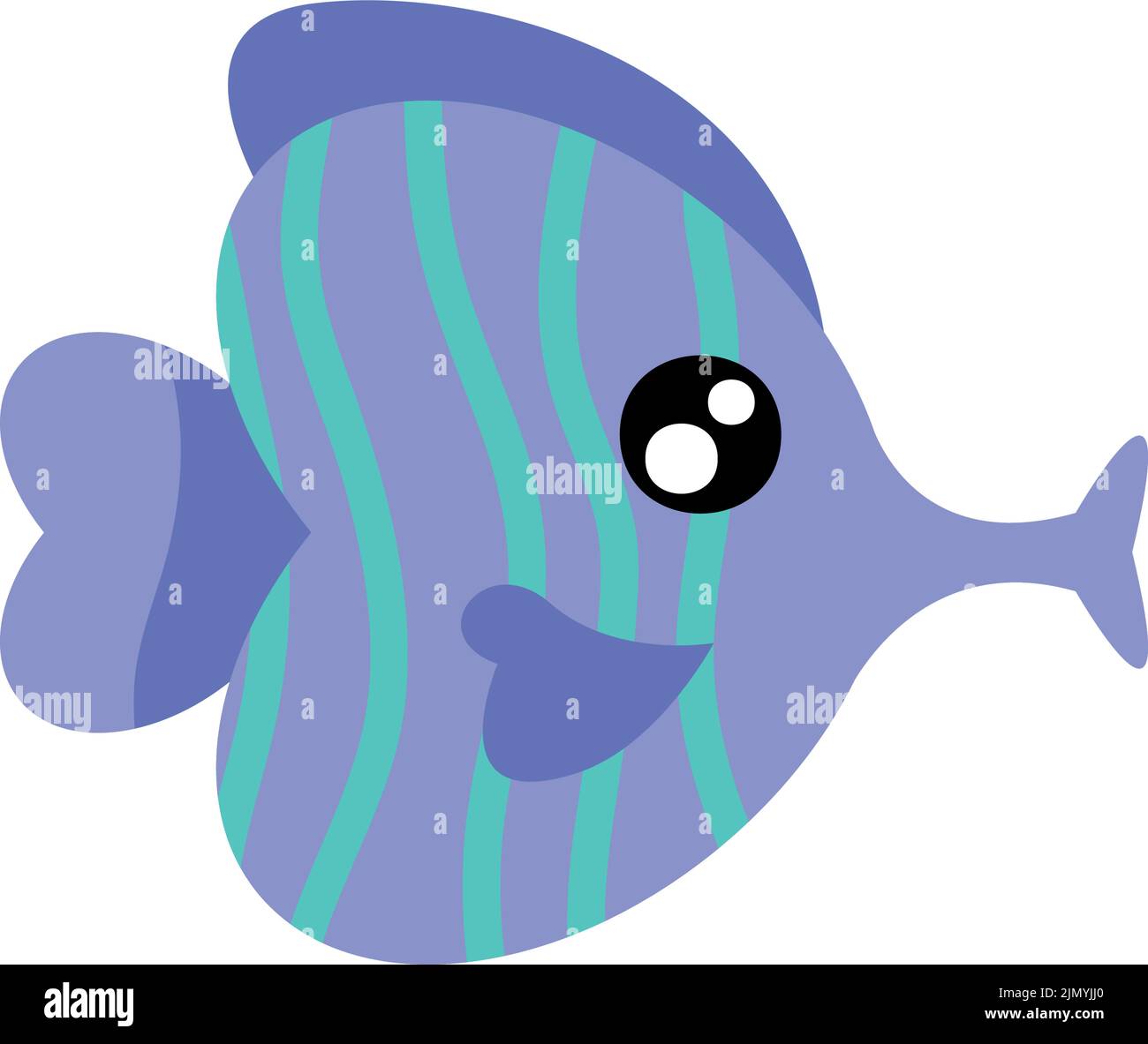 lilac fish sealife animal icon Stock Vector Image & Art - Alamy