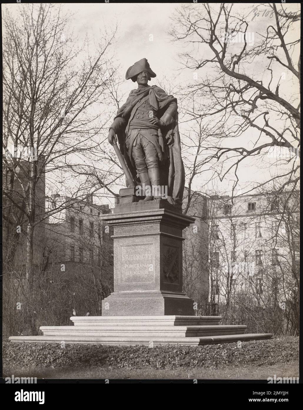 Schadow Friedrich Gottlieb (1761-1831), Statue of Frederick the Great ...