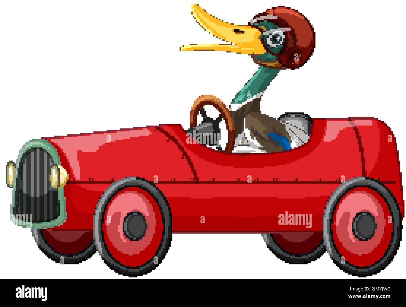 Duck race image Stock Vector Images - Alamy