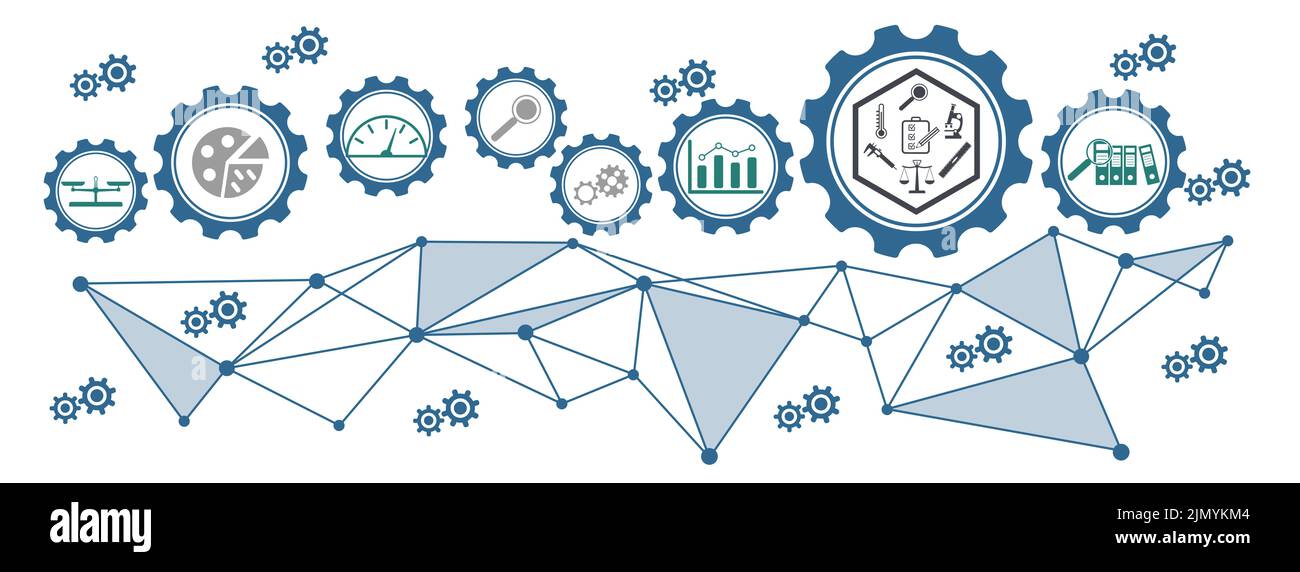 In process quality assessment Cut Out Stock Images & Pictures - Alamy