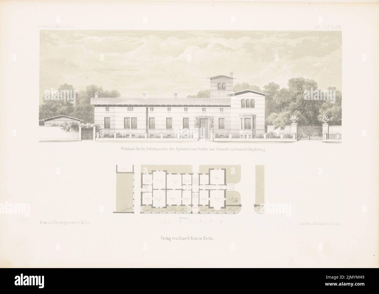 Vincent G., residential building for the manufacturer of the Spinnerei ...