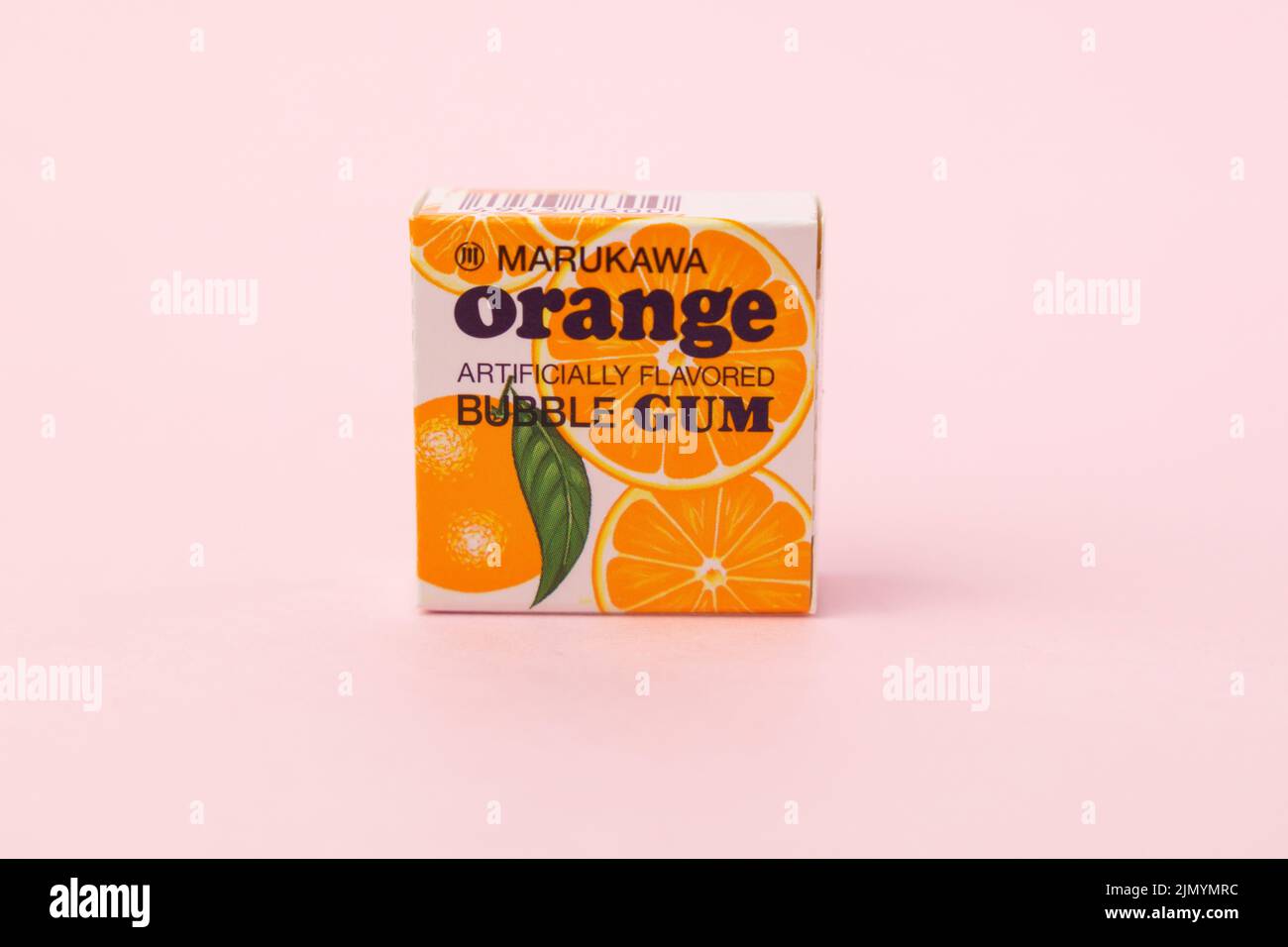 Tyumen, Russia-July 22, 2022: Marukawa bubble gum is a Japanese classic ...