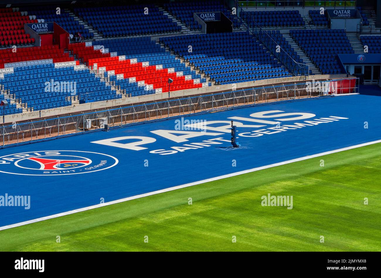 Visiting Parc de Princes - official arena of FC PSG Stock Photo - Alamy