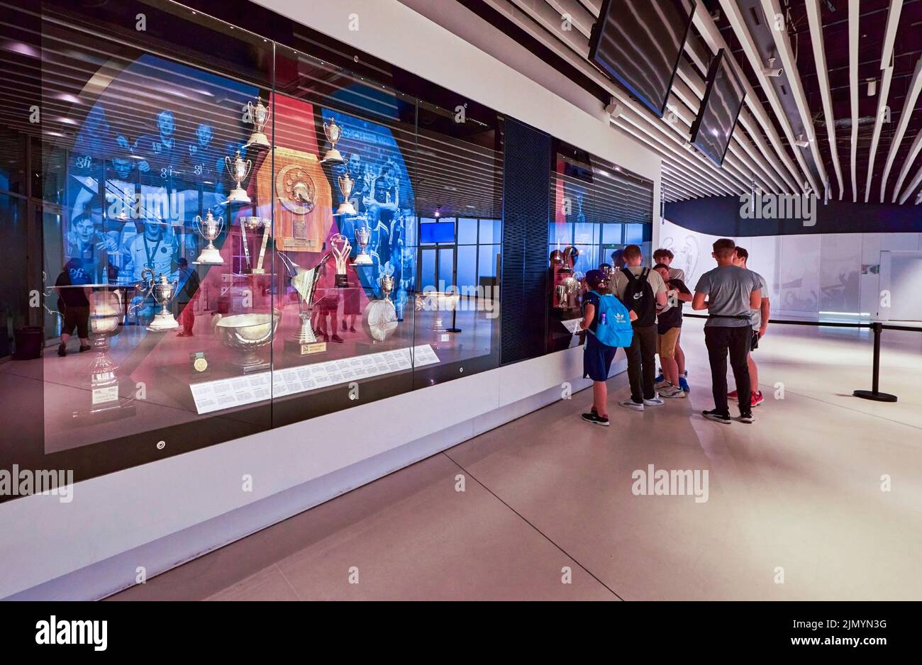 Visiting Parc de Princes - official arena of FC PSG Stock Photo - Alamy