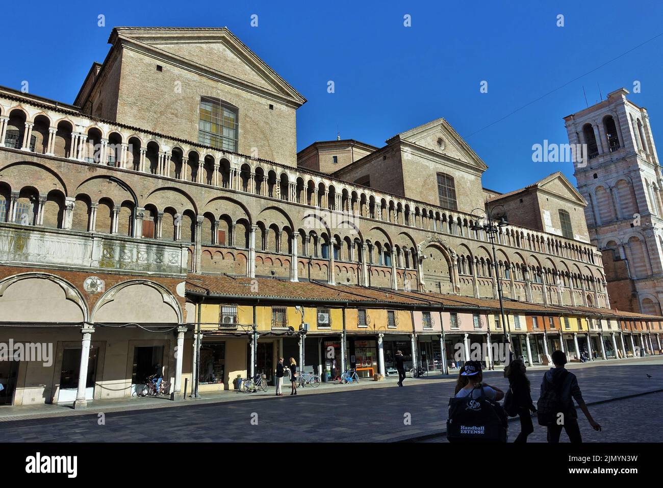 Saint George Cathedral, Ferrara, Emilia Romagna, Italy, Europe Stock ...