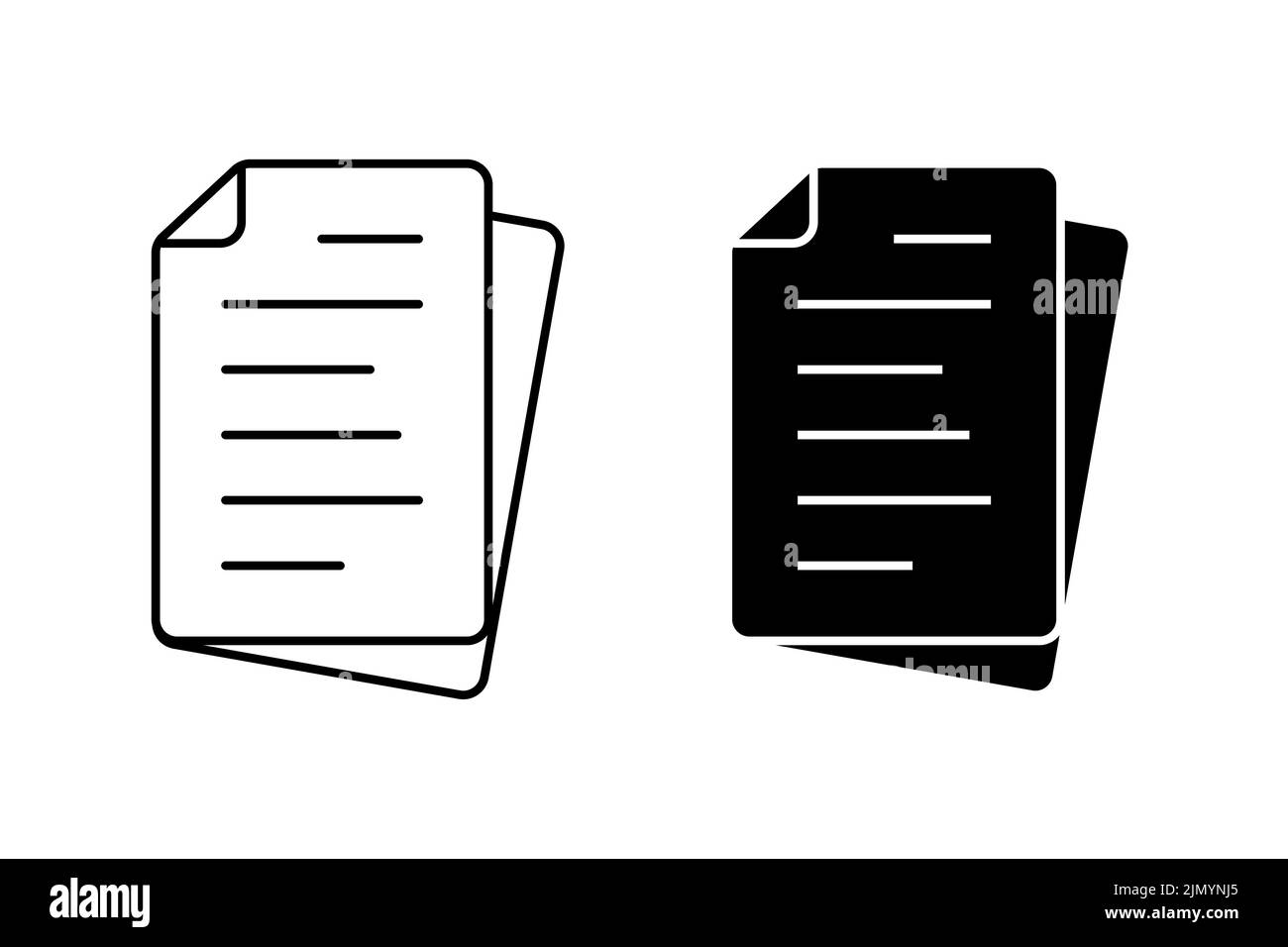 Computer checklist documents icon hi-res stock photography and images ...