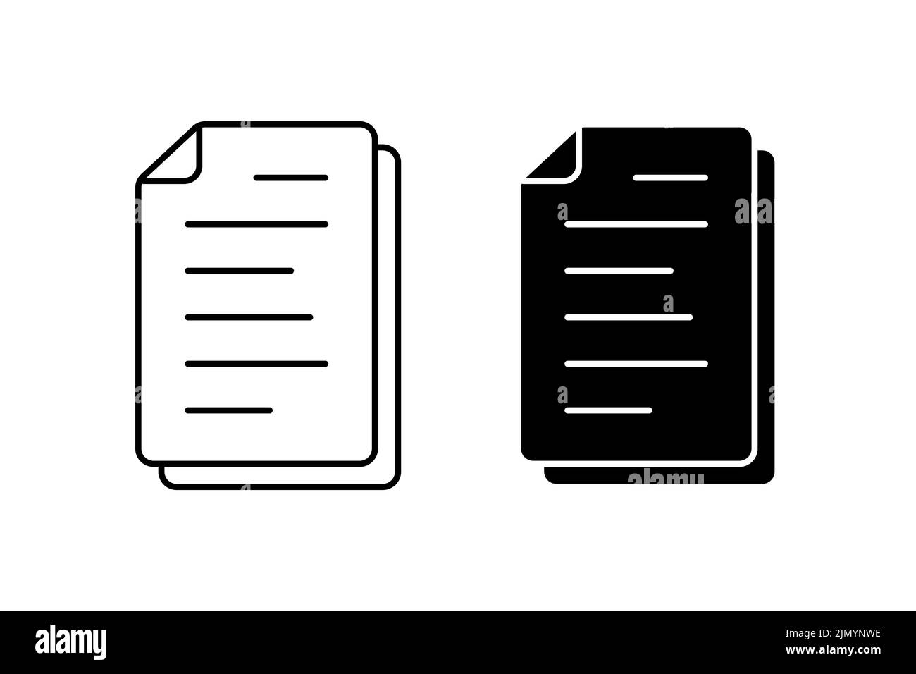 Documents check Stock Vector Images - Alamy