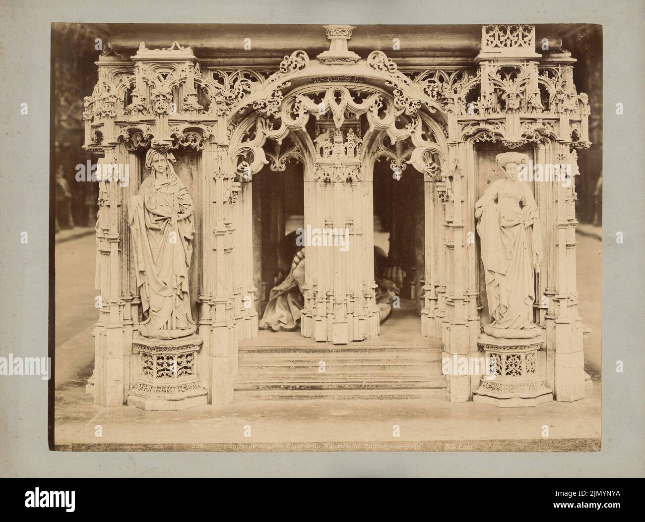 Meit Conrad, Church Saint-Nicolas-de-Tolentino, Brou. Tomb of the ...
