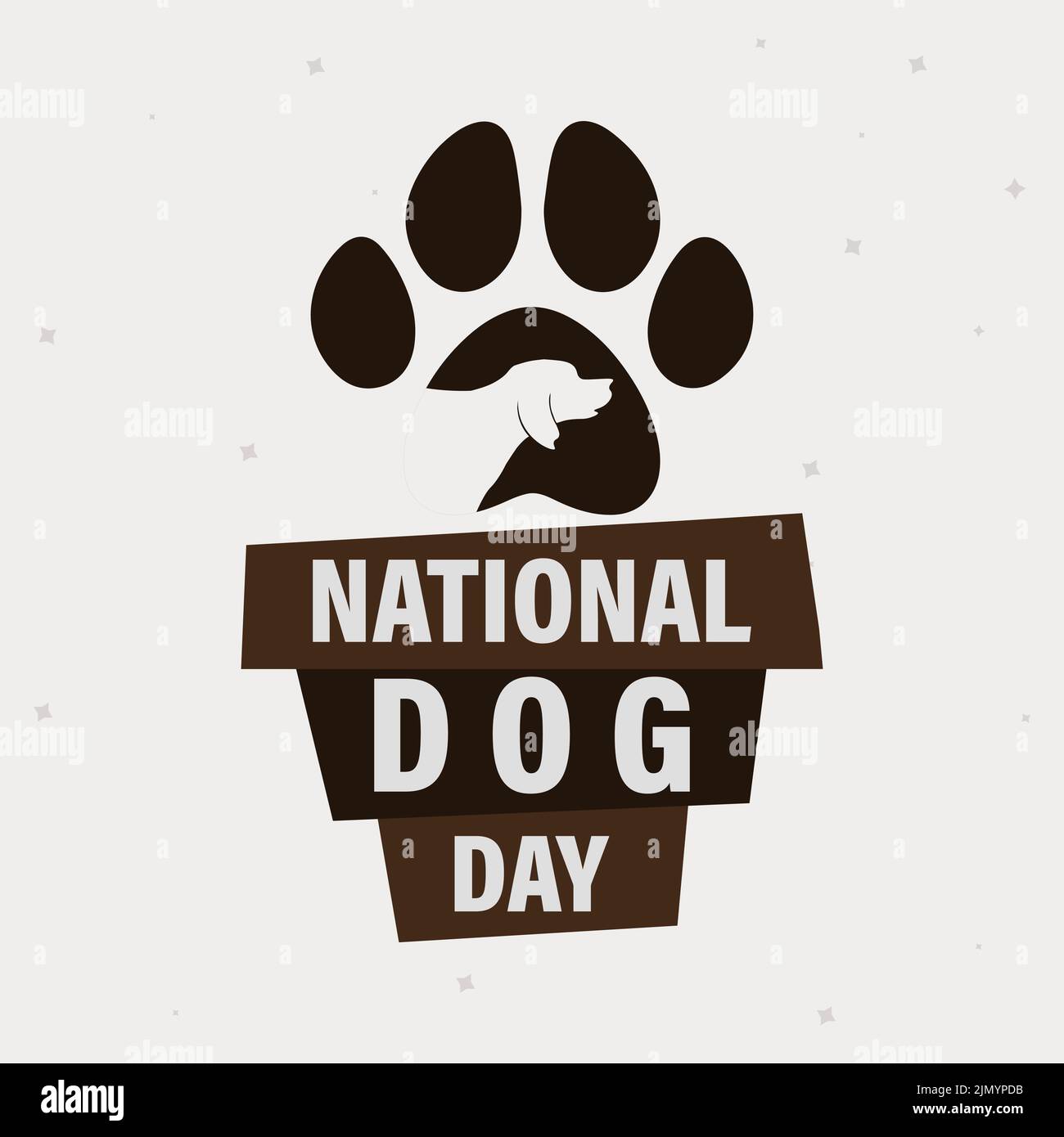 National Dog Day vector. 26 august. Background, poster, card, banner ... National Dog Day vector. 26 august. Background, poster, card, banner ...
