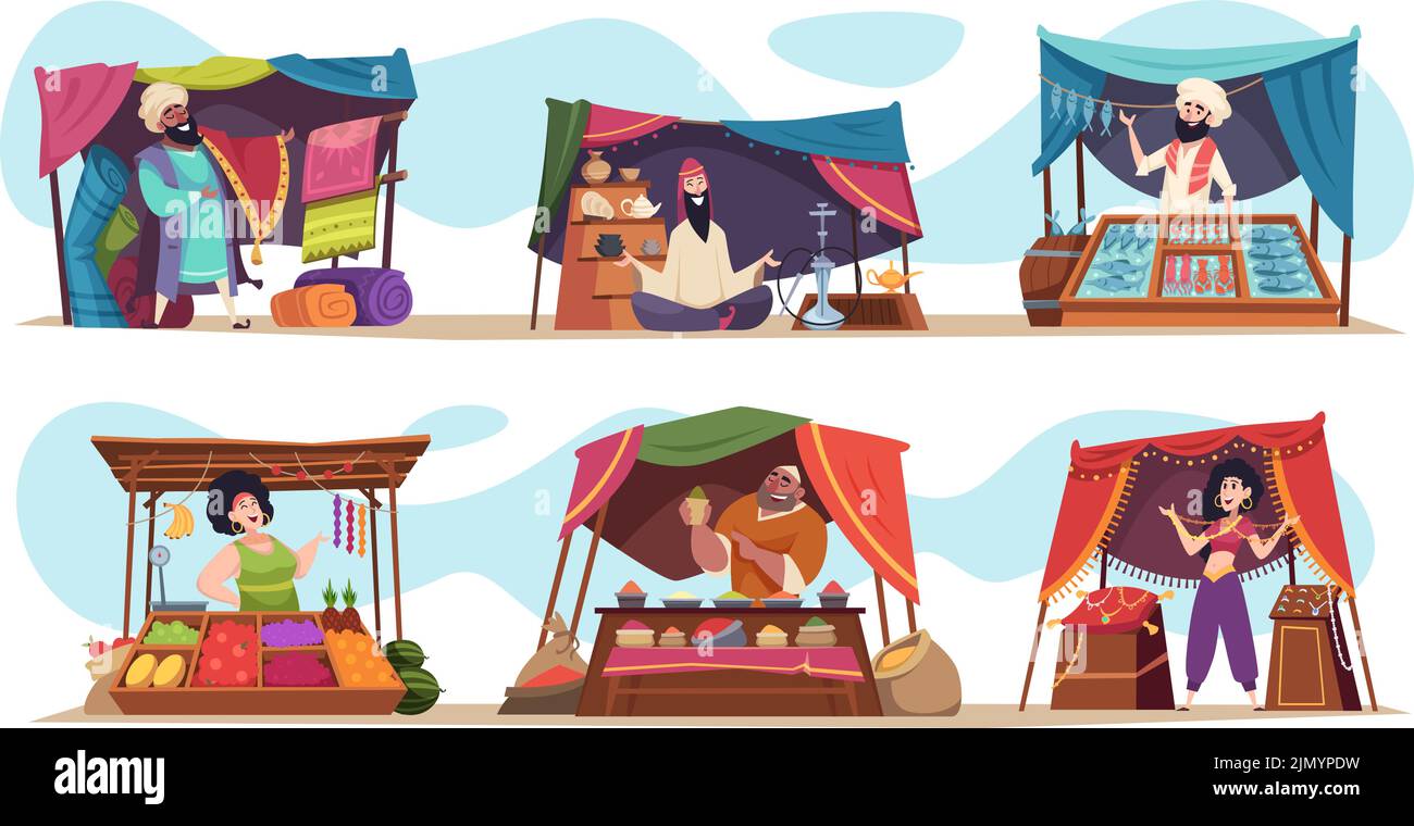 Carpets as souvenirs Stock Vector Images - Alamy