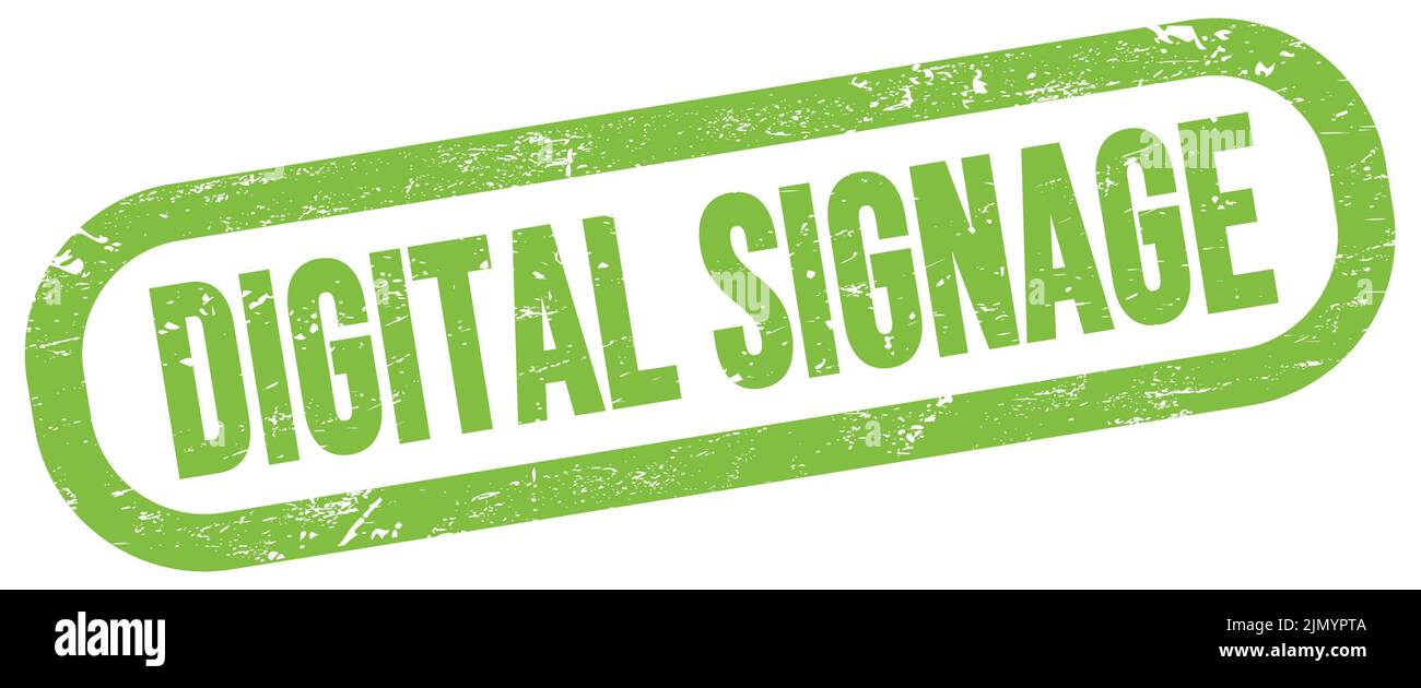 Digital signage stamp hi-res stock photography and images - Alamy