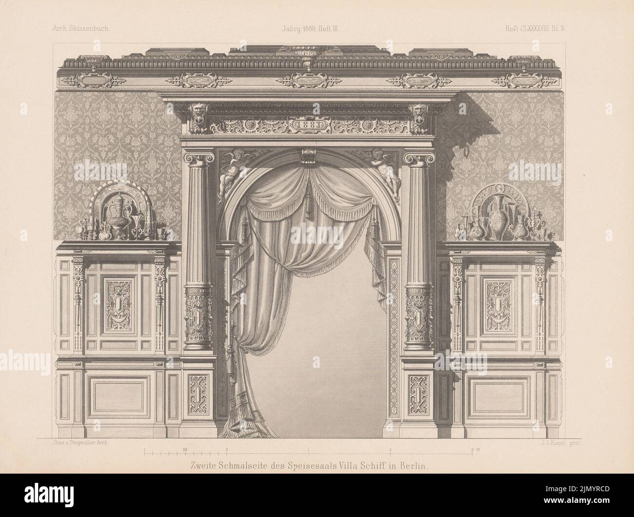 1886 innenansicht hi-res stock photography and images - Alamy