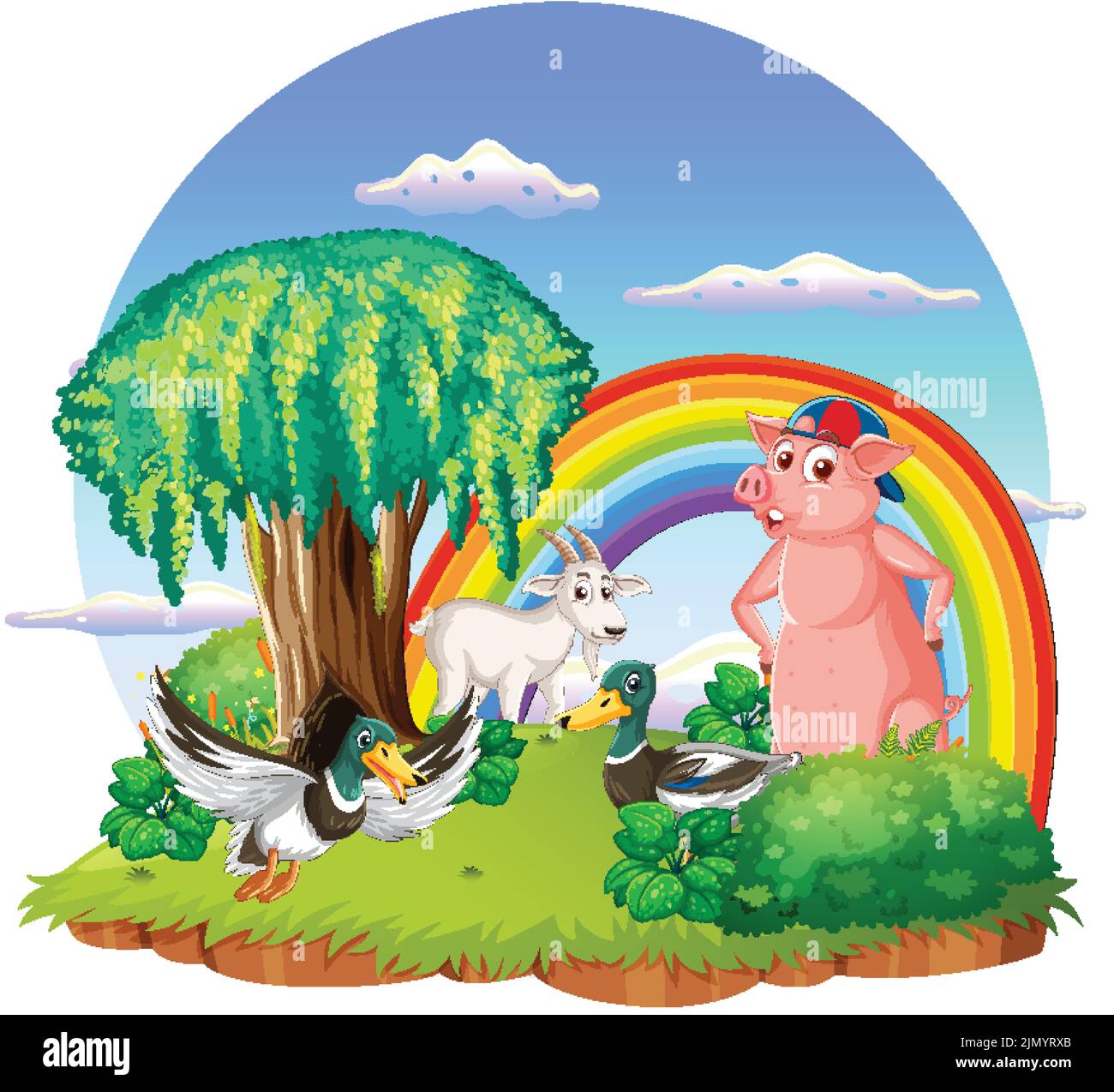 Pig island Cut Out Stock Images & Pictures - Alamy