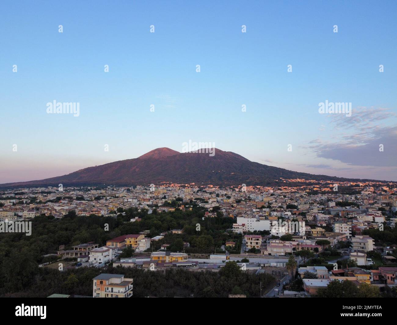 Naples birds eye view hi-res stock photography and images - Alamy