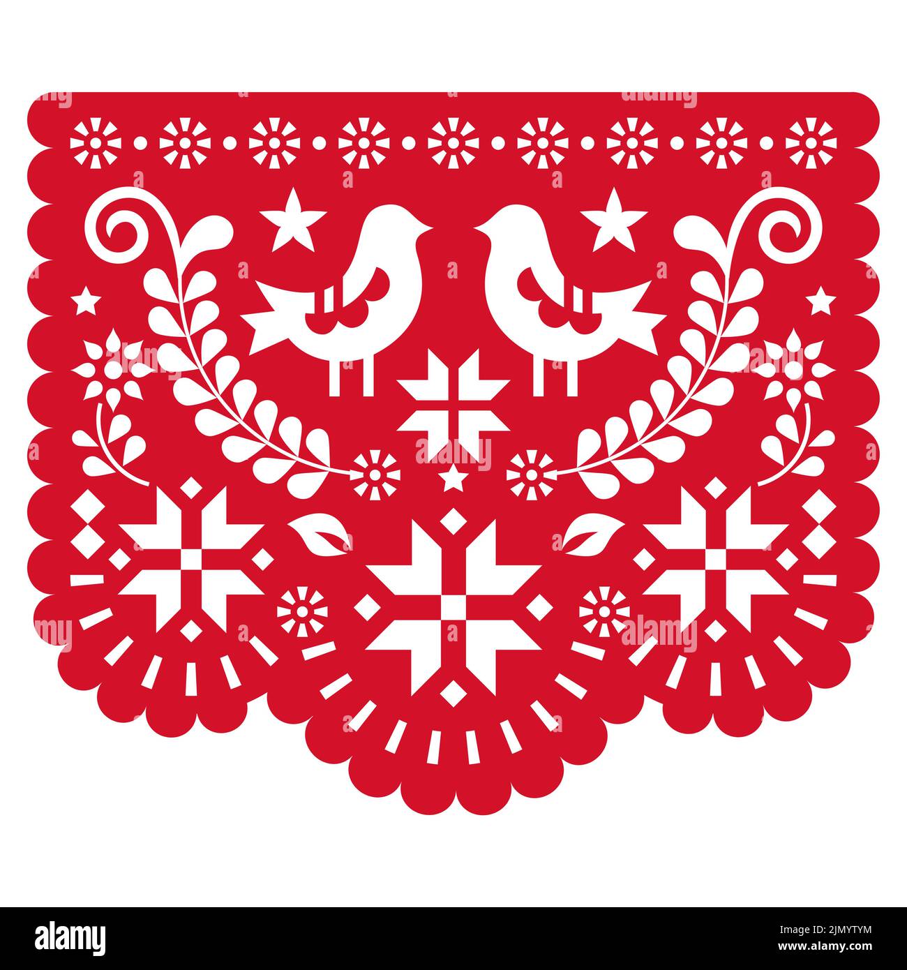 Papel picado vector hi-res stock photography and images - Alamy