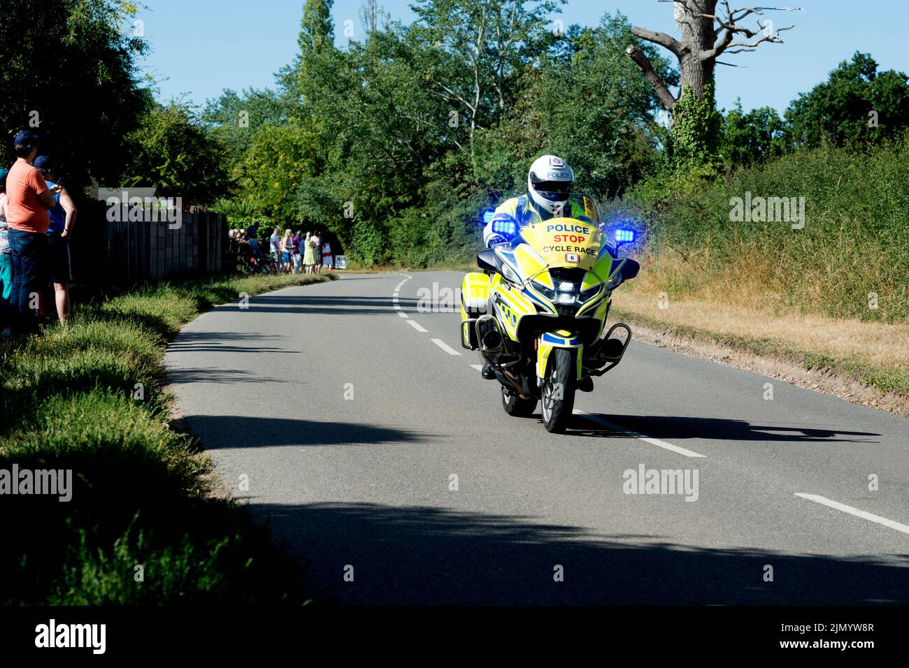 Police BMW motorcycle for the 2022 Commonwealth Games cycling road race ...