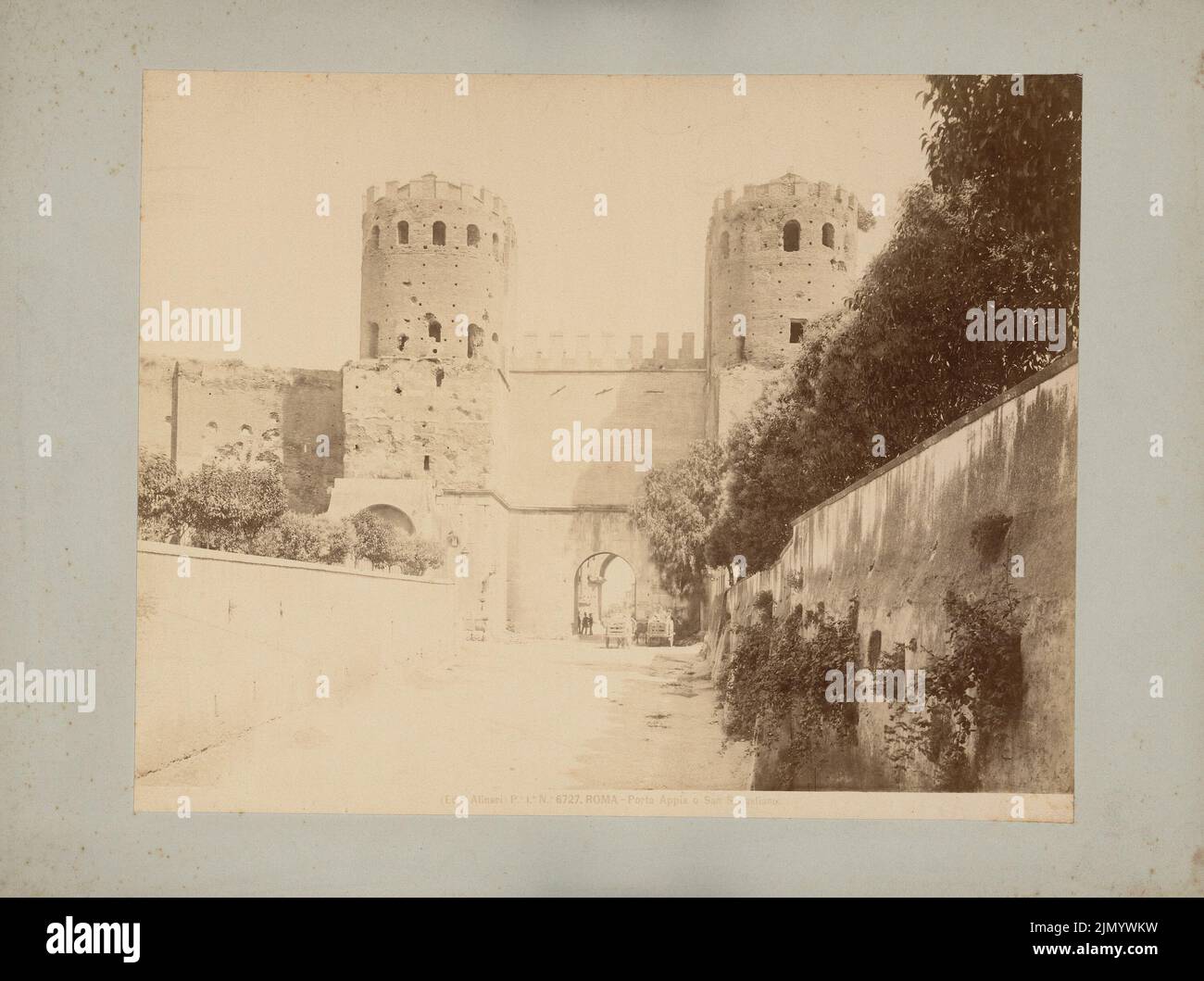 Porta appia oder s sebastiano hi-res stock photography and images - Alamy