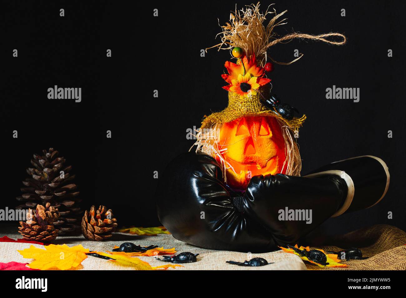 Leather glove scary hi-res stock photography and images - Alamy