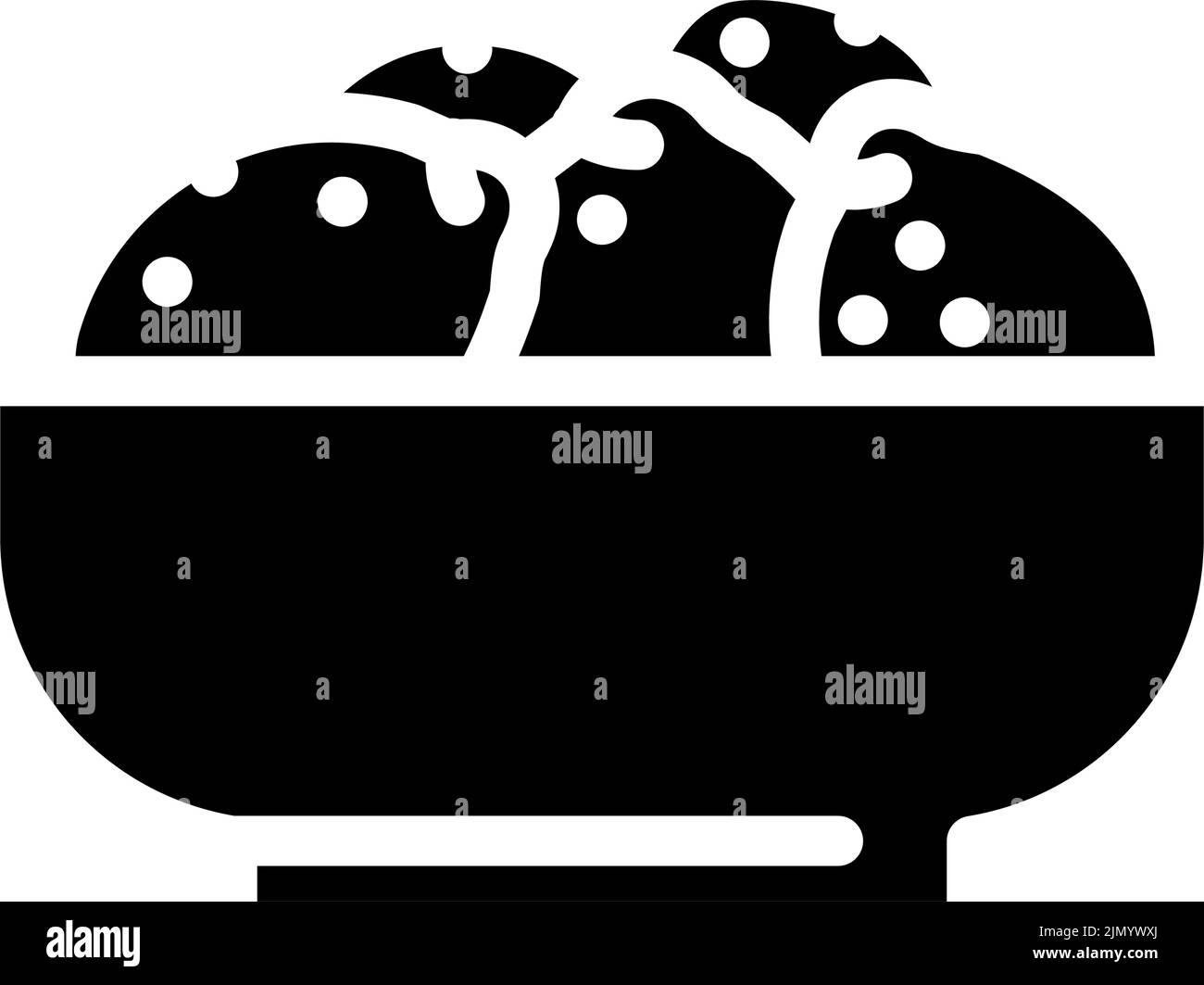 cup of lemons glyph icon vector illustration Stock Vector Image & Art ...