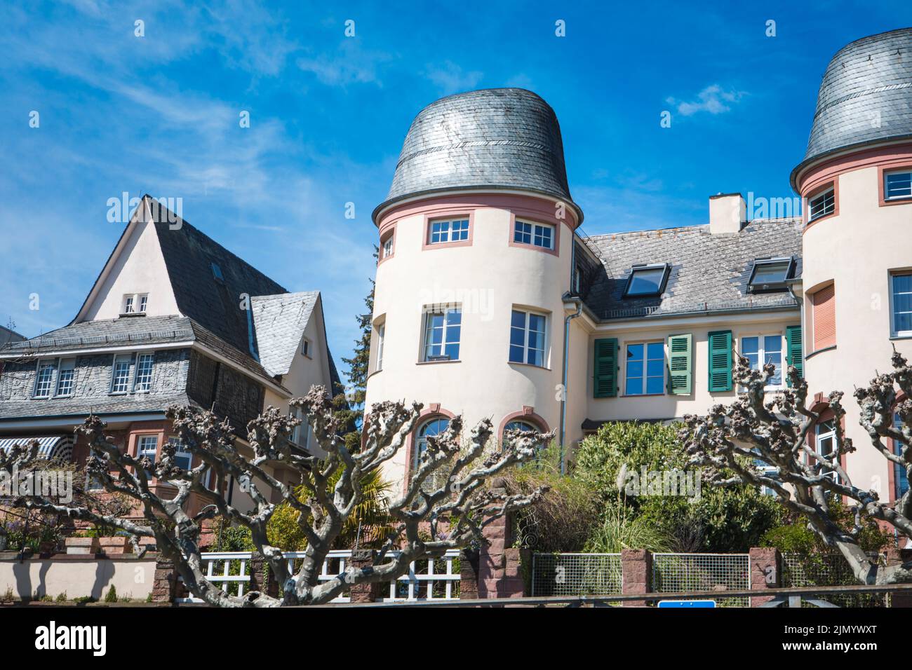 Hochst, small village near Frankfurt , Germany Stock Photo - Alamy