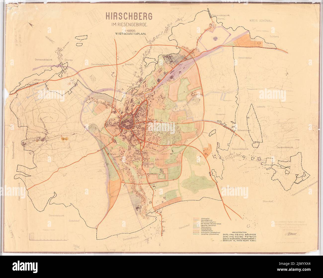 Spatial plan map drawing hi-res stock photography and images - Alamy