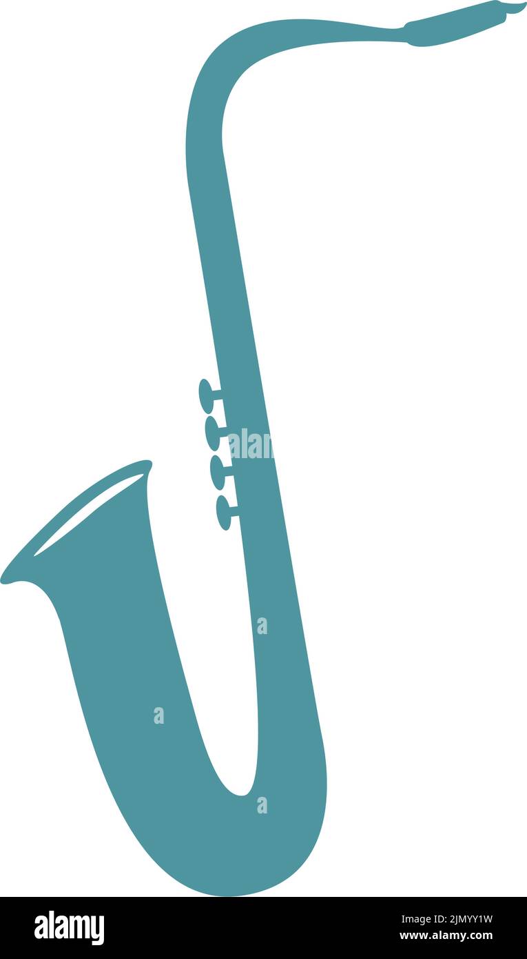 Saxophone silhouette clipart hi-res stock photography and images - Alamy