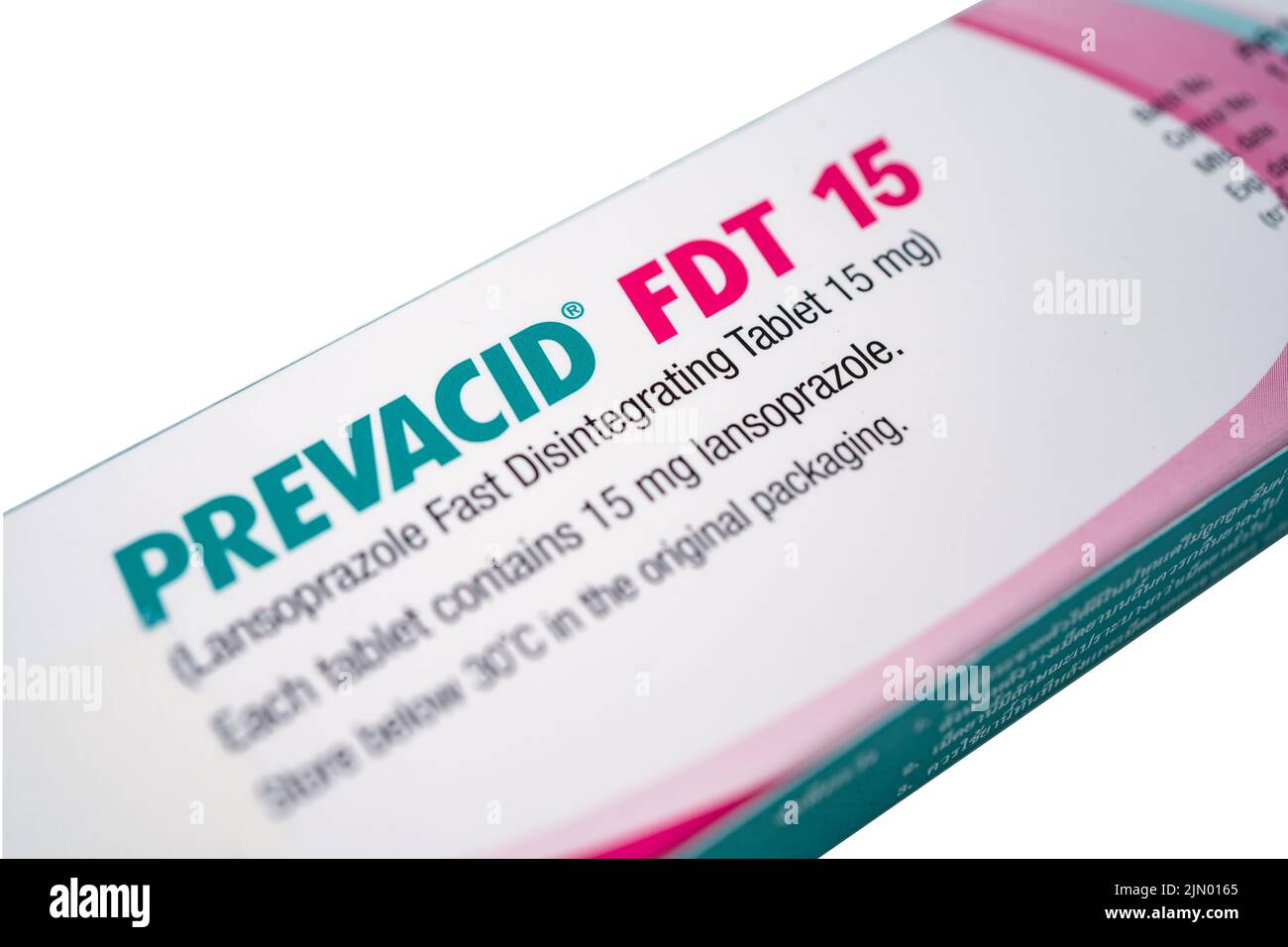 Bangkok, Thailand, October 1, 2020 Prevacid, Lansoprazole, medication ...