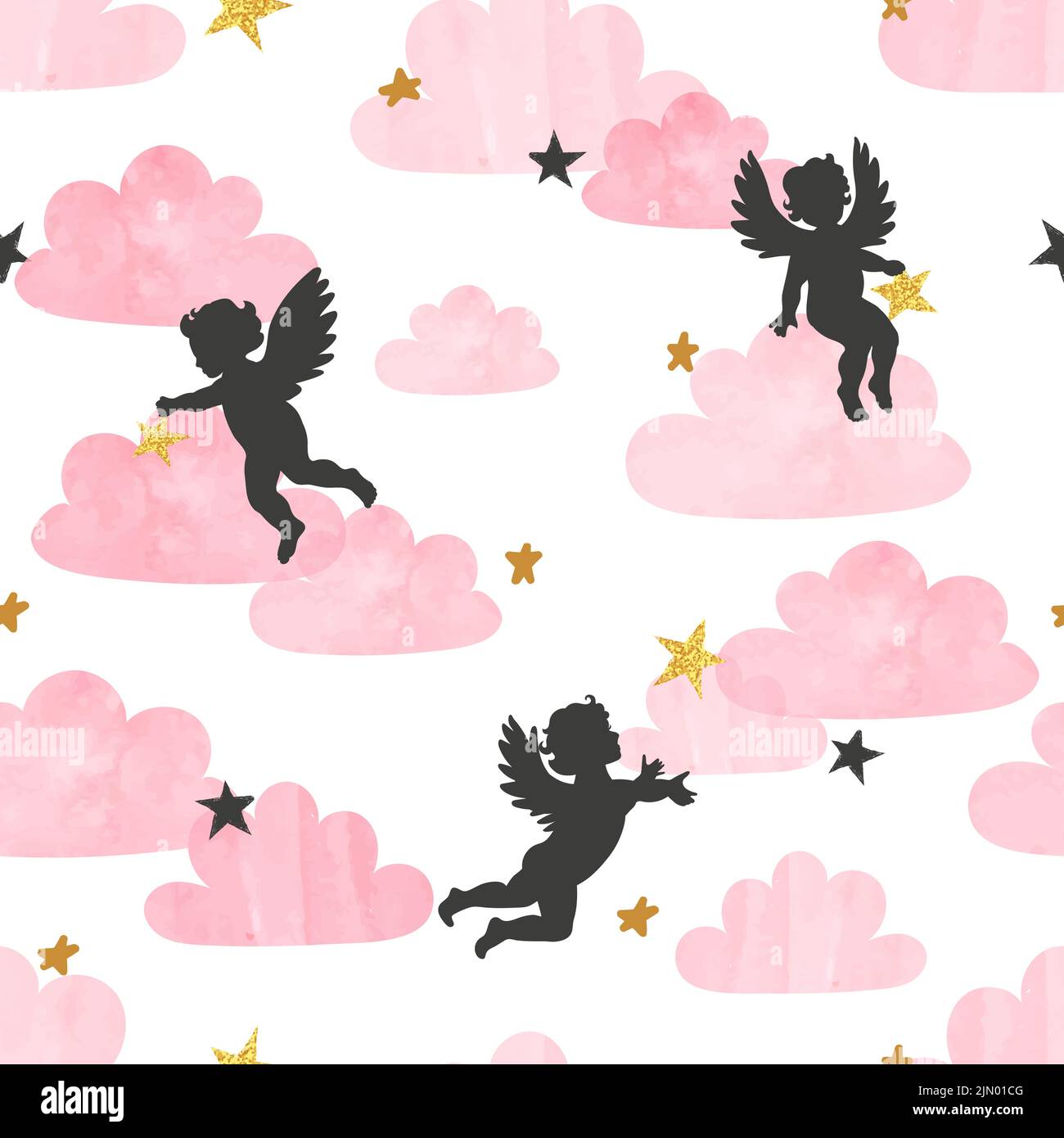 Baby angels hi-res stock photography and images - Alamy