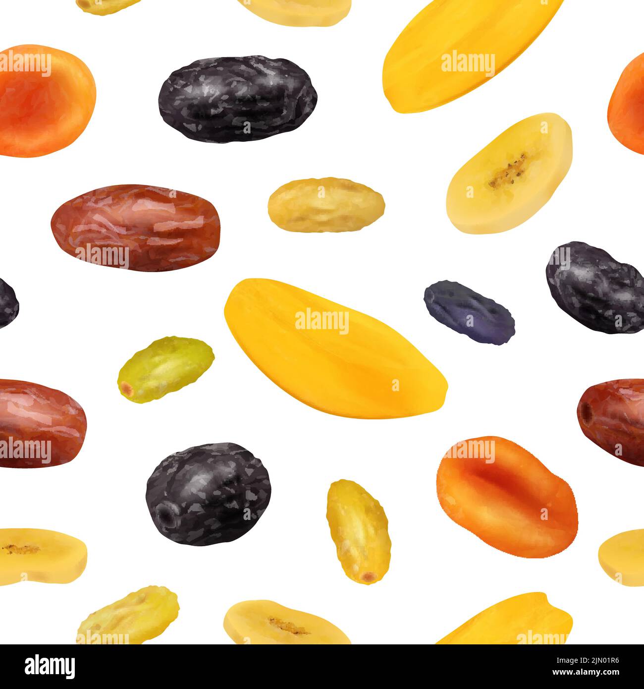 Mix dry fruits texture Stock Vector Images - Alamy