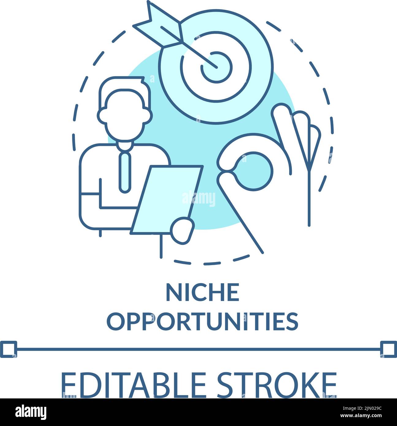 Niche opportunities turquoise concept icon Stock Vector Image & Art - Alamy Niche opportunities turquoise concept icon Stock Vector Image & Art - Alamy