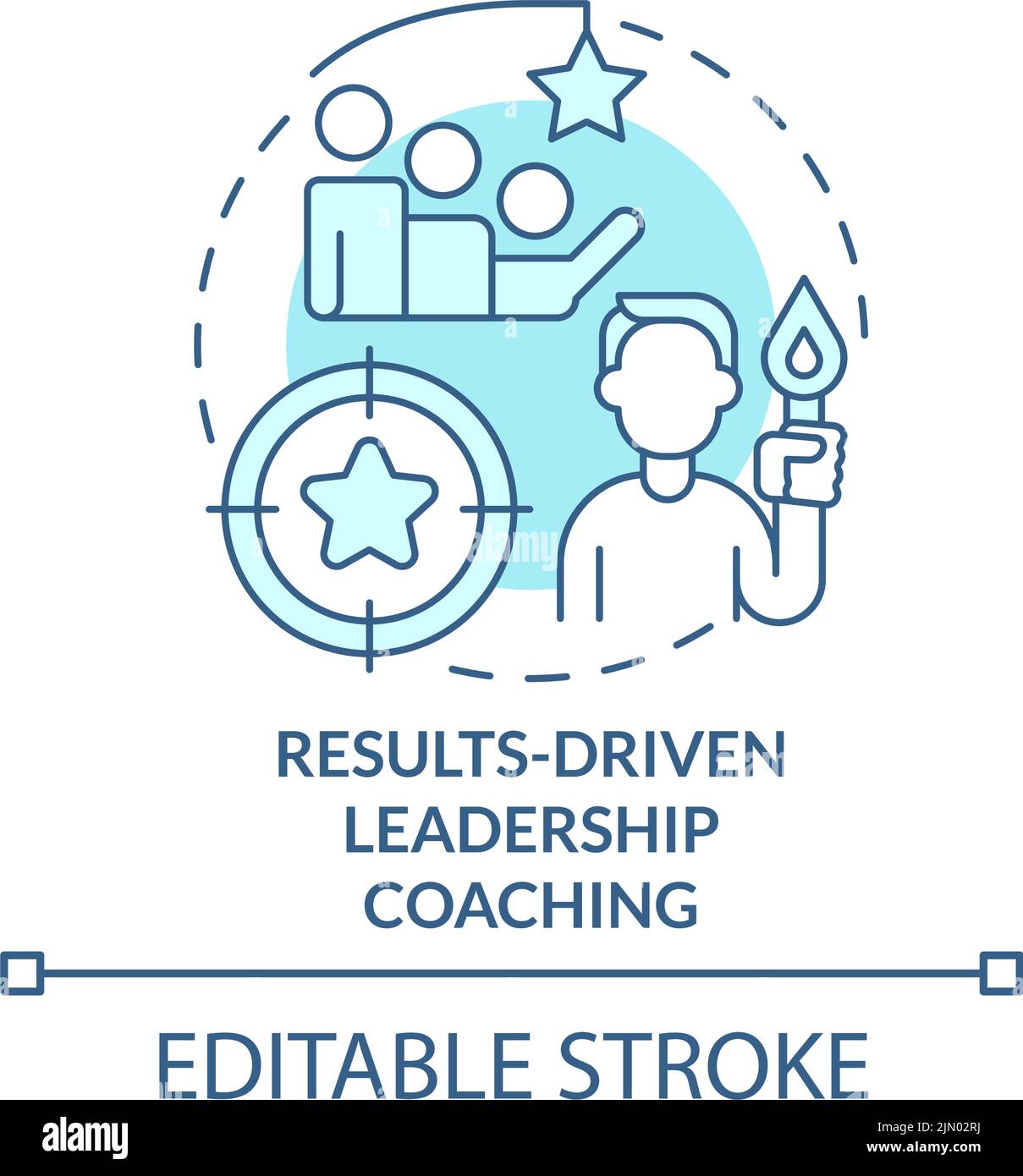 Results oriented icon hi-res stock photography and images - Alamy