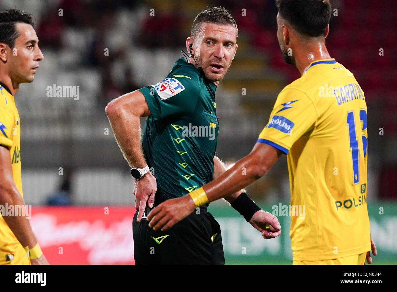 U-Power Stadium, Monza, Italy, August 07, 2022, Marco Serra (Referee ...
