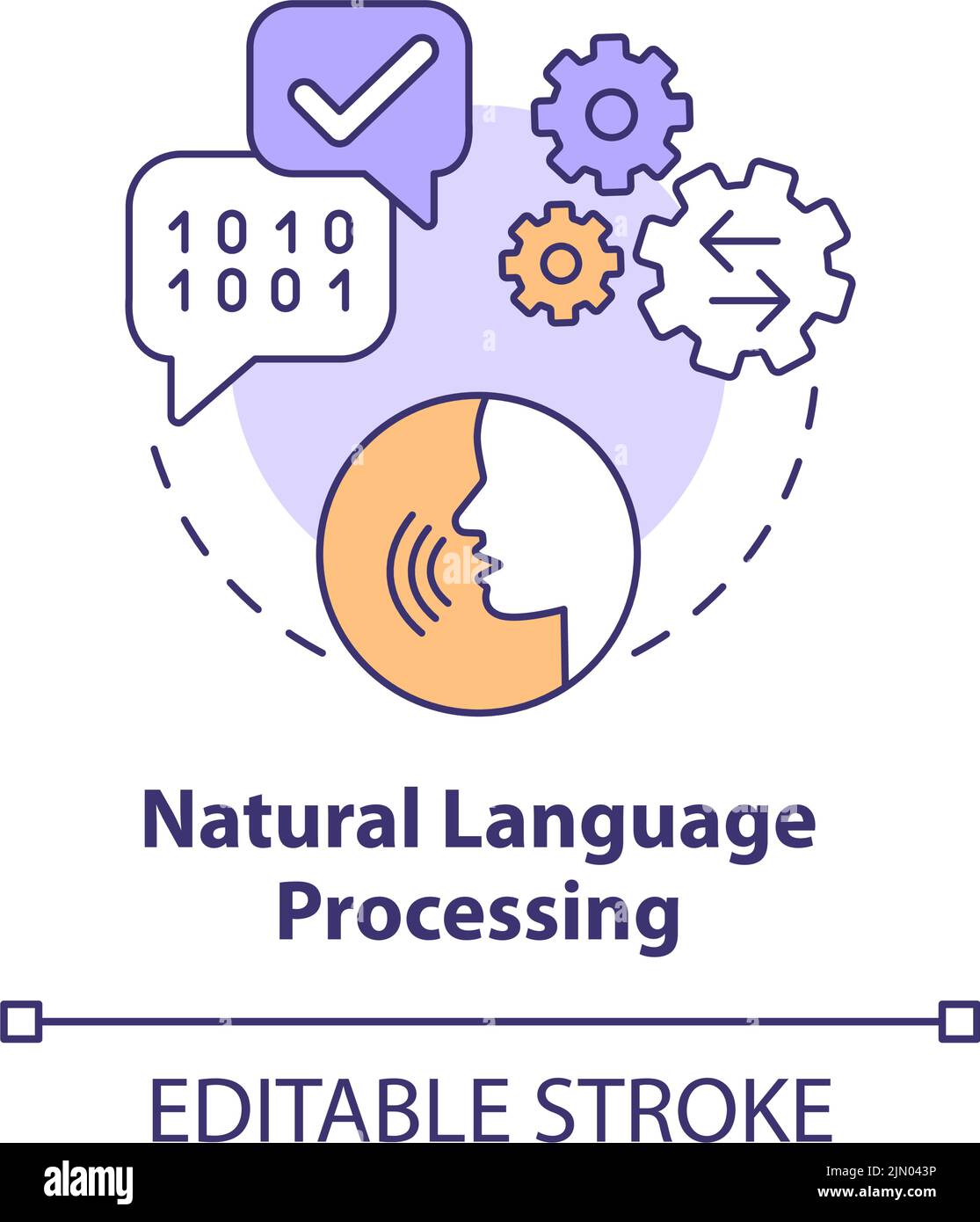 Natural language processing concept icon Stock Vector Image & Art - Alamy Natural language processing concept icon Stock Vector Image & Art - Alamy
