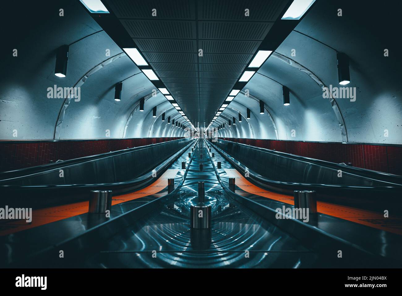 An interior design of a subway station Stock Photo - Alamy