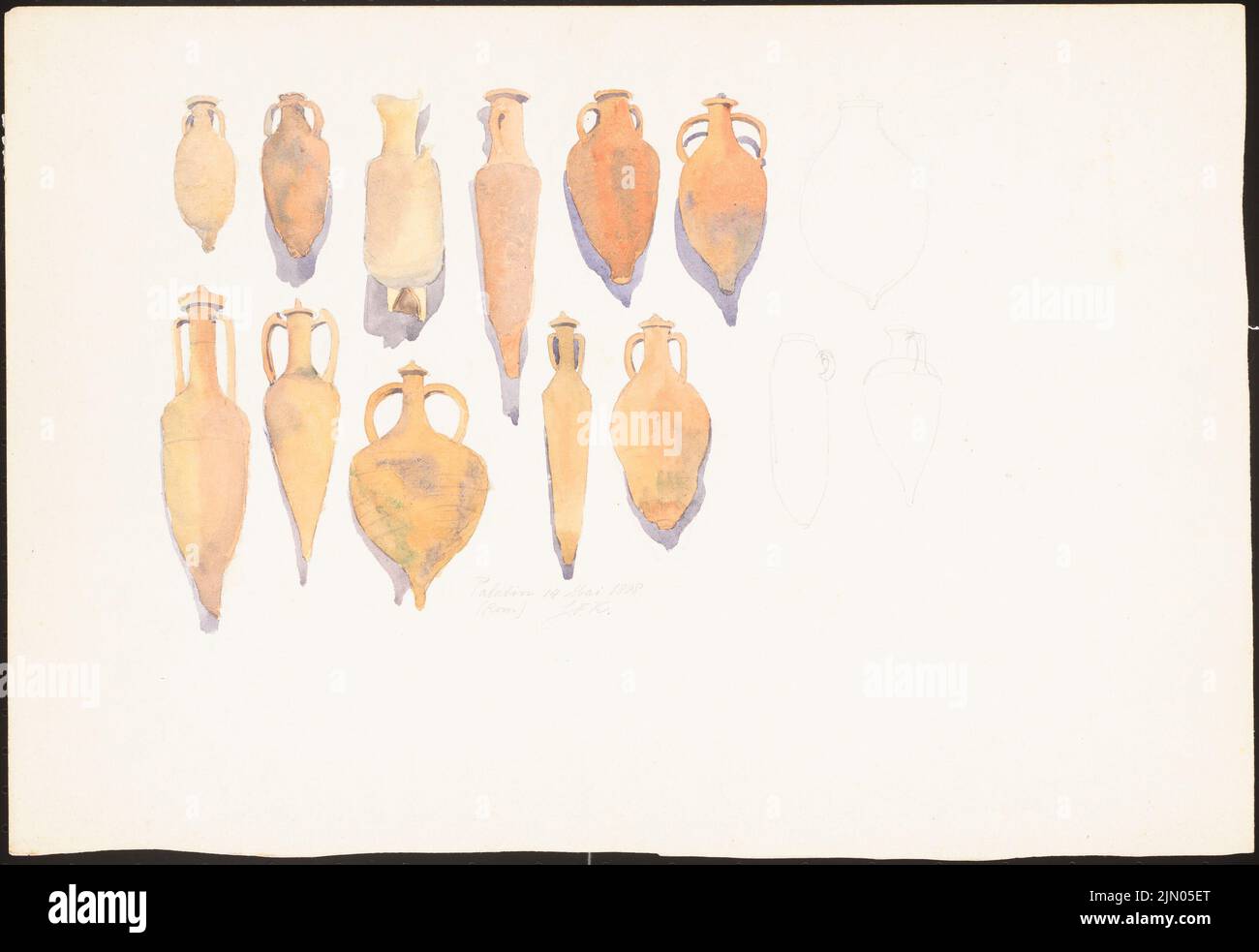 Amphoren vom palatin hi-res stock photography and images - Alamy