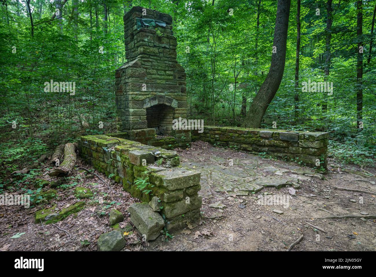 Abandoned Pioneer Homestead - Brown County State Park. Nashville ...