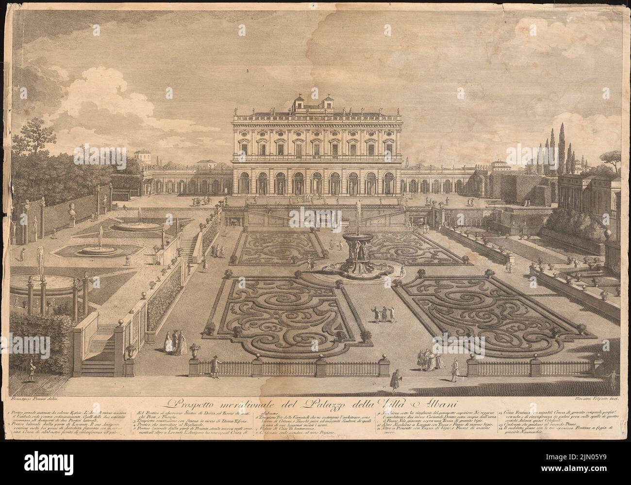 Villa albani rome hi-res stock photography and images - Alamy