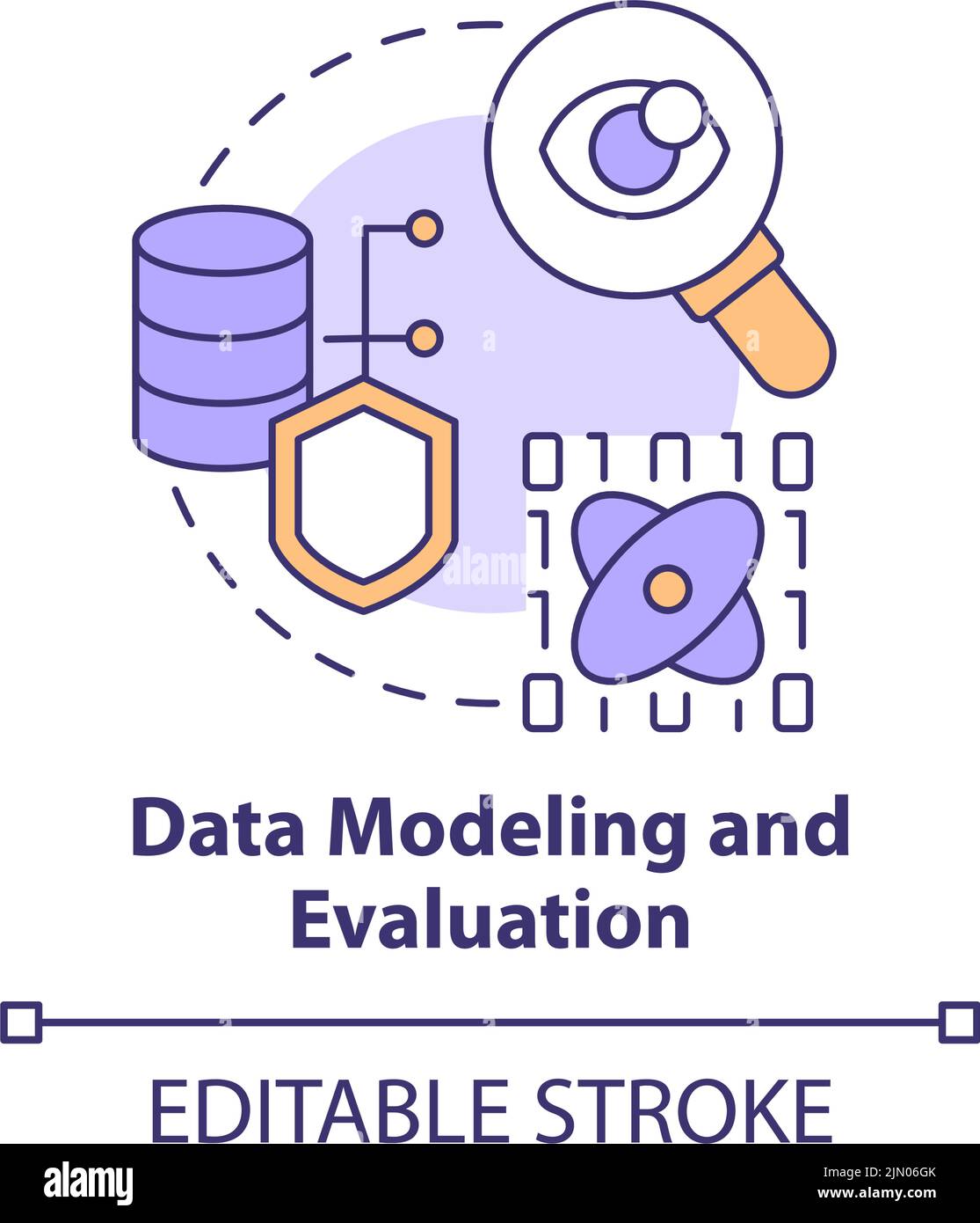 Knowledge modeling Stock Vector Images - Alamy