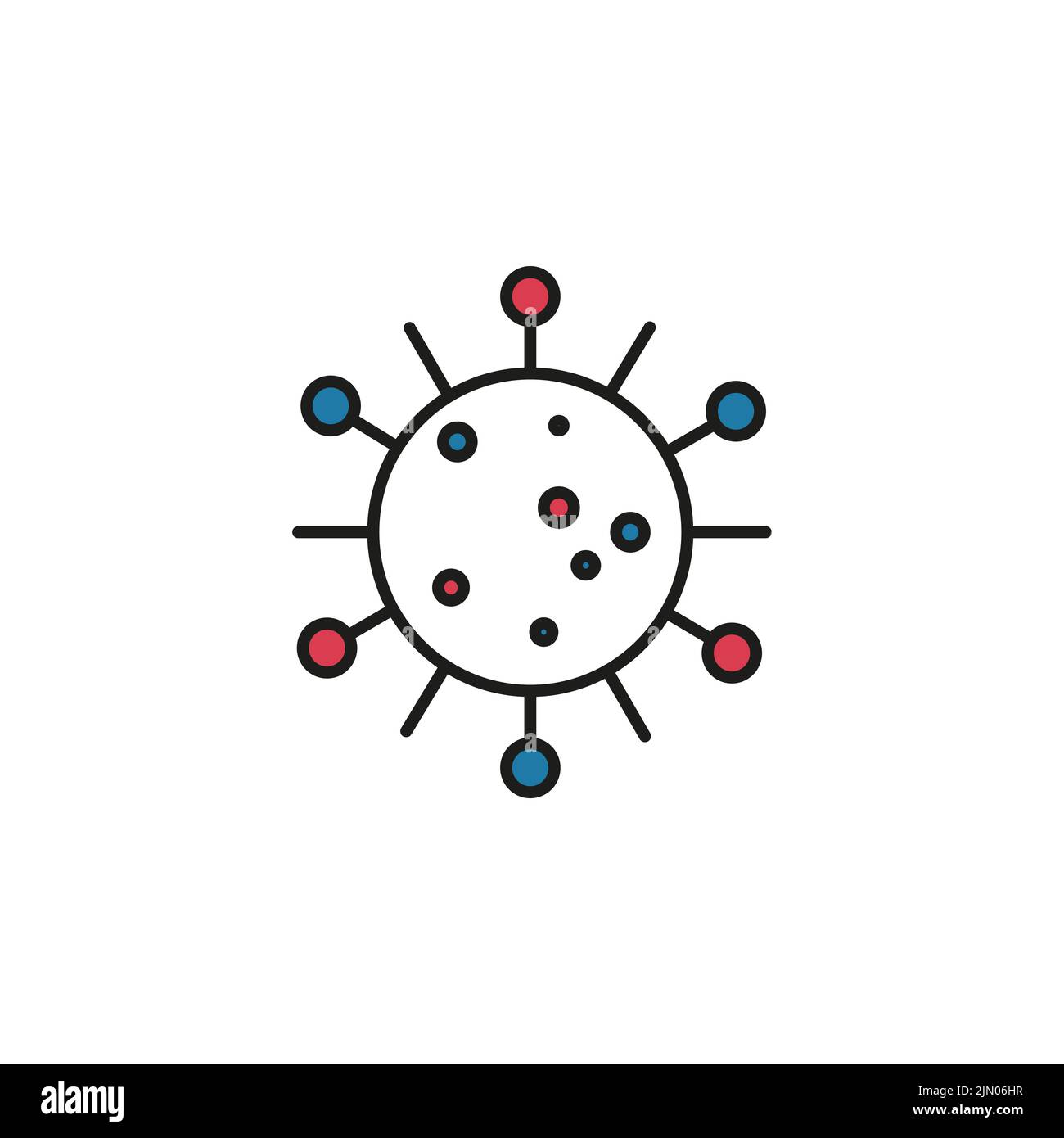 Monkey pox simple isolated vector Stock Vector Image & Art - Alamy