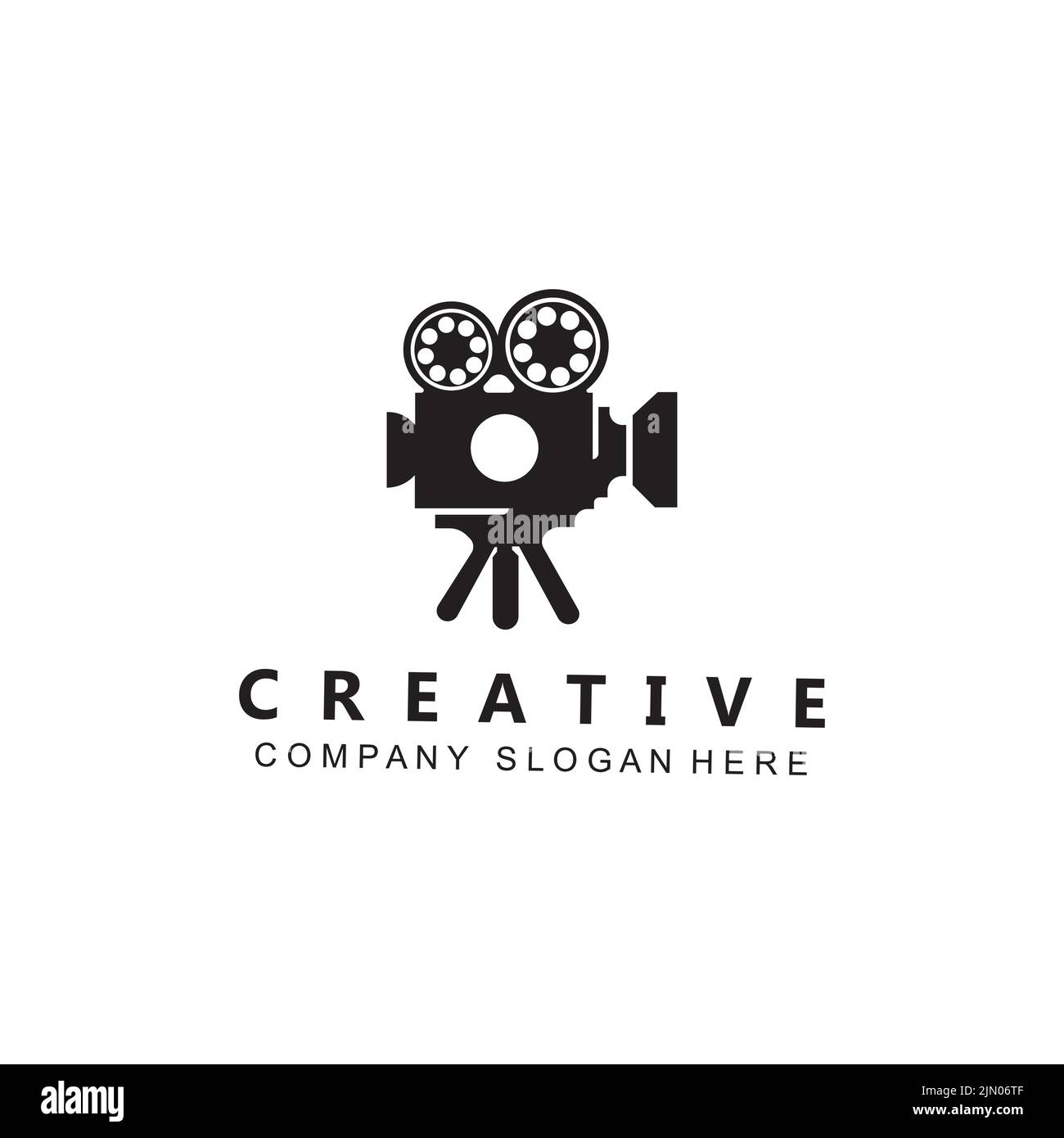 Silhouette filmmaker Stock Vector Images - Alamy