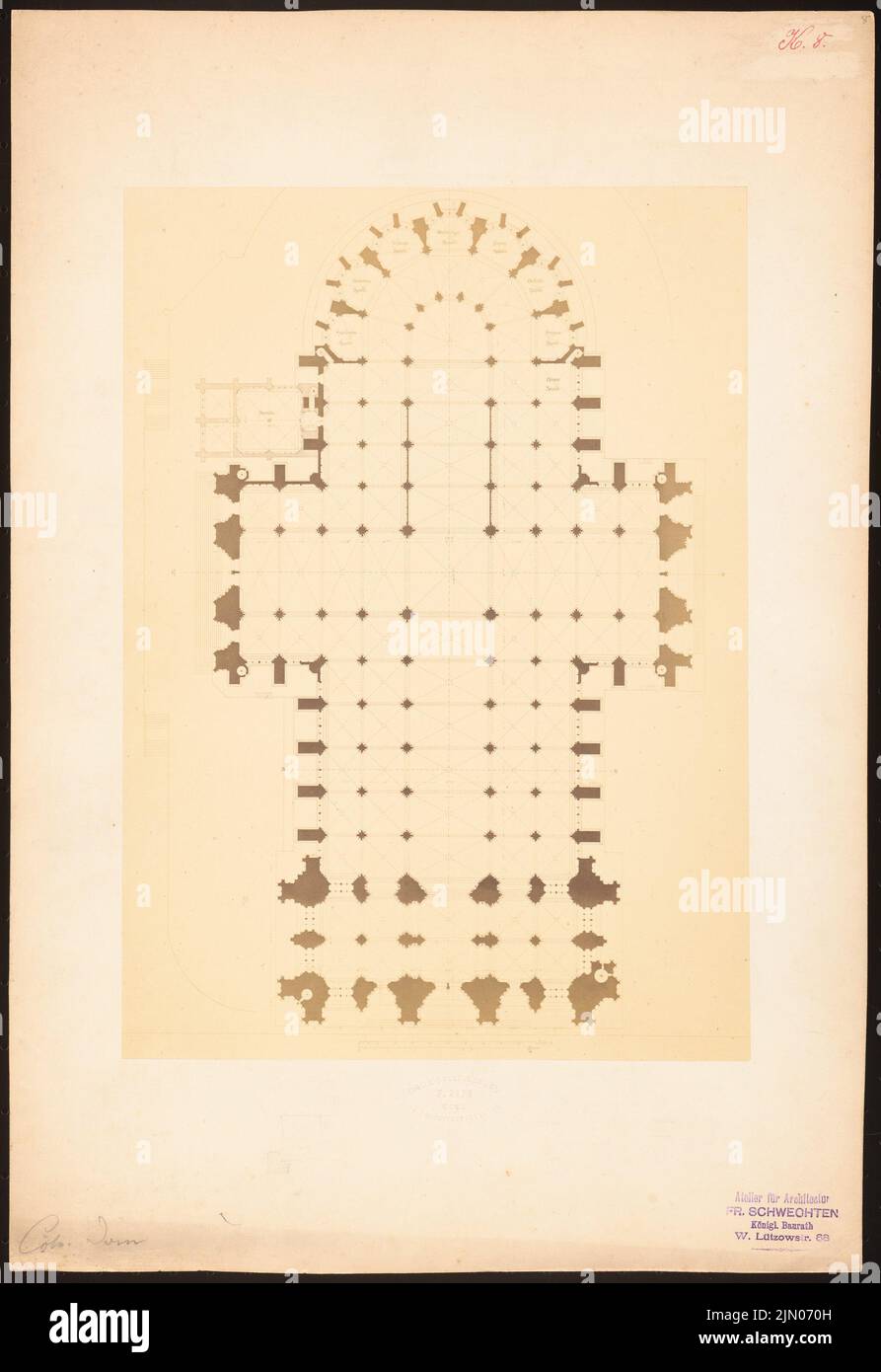 Cologne cathedral floor plan hi-res stock photography and images - Alamy
