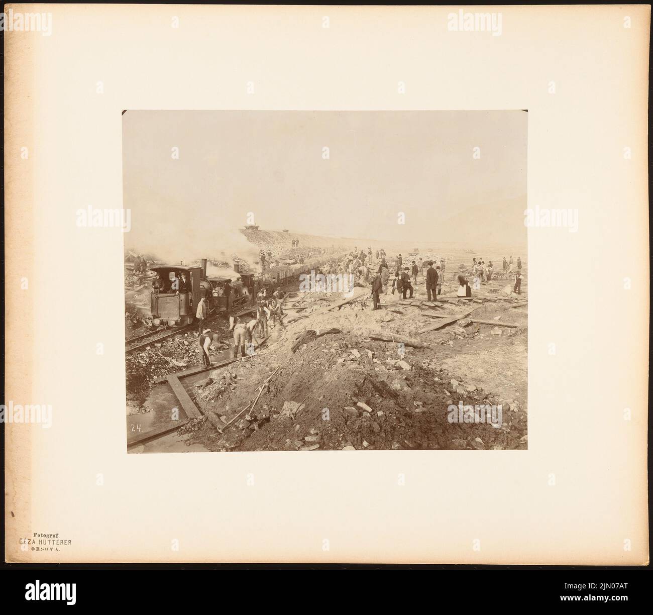 Hutterer Za, the first procession from the channel (without date ...