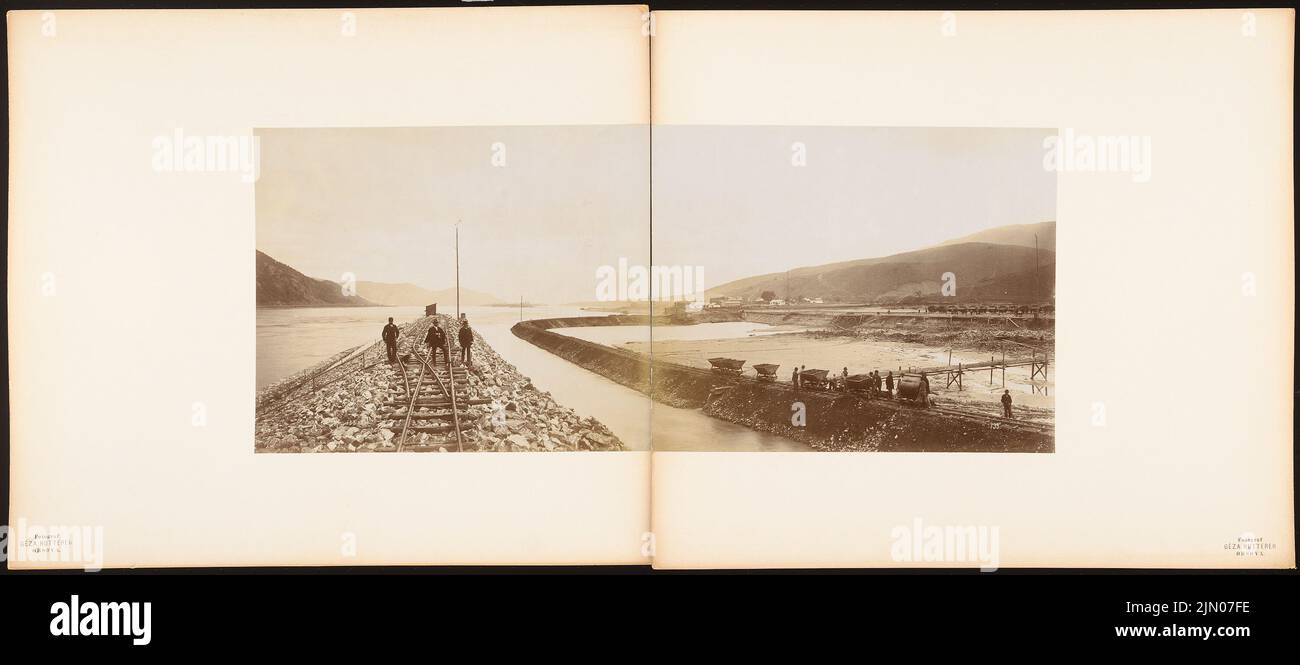 Hutterer Za, Working on the new shipping channel at the iron gate ...