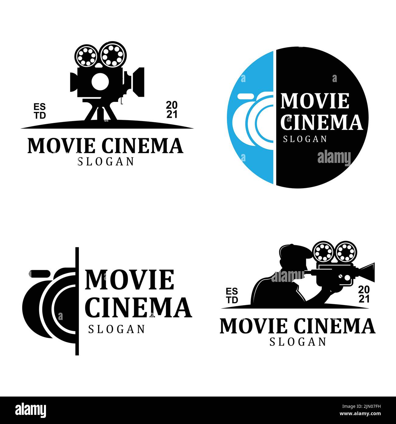 Film filmmaker Stock Vector Images - Alamy