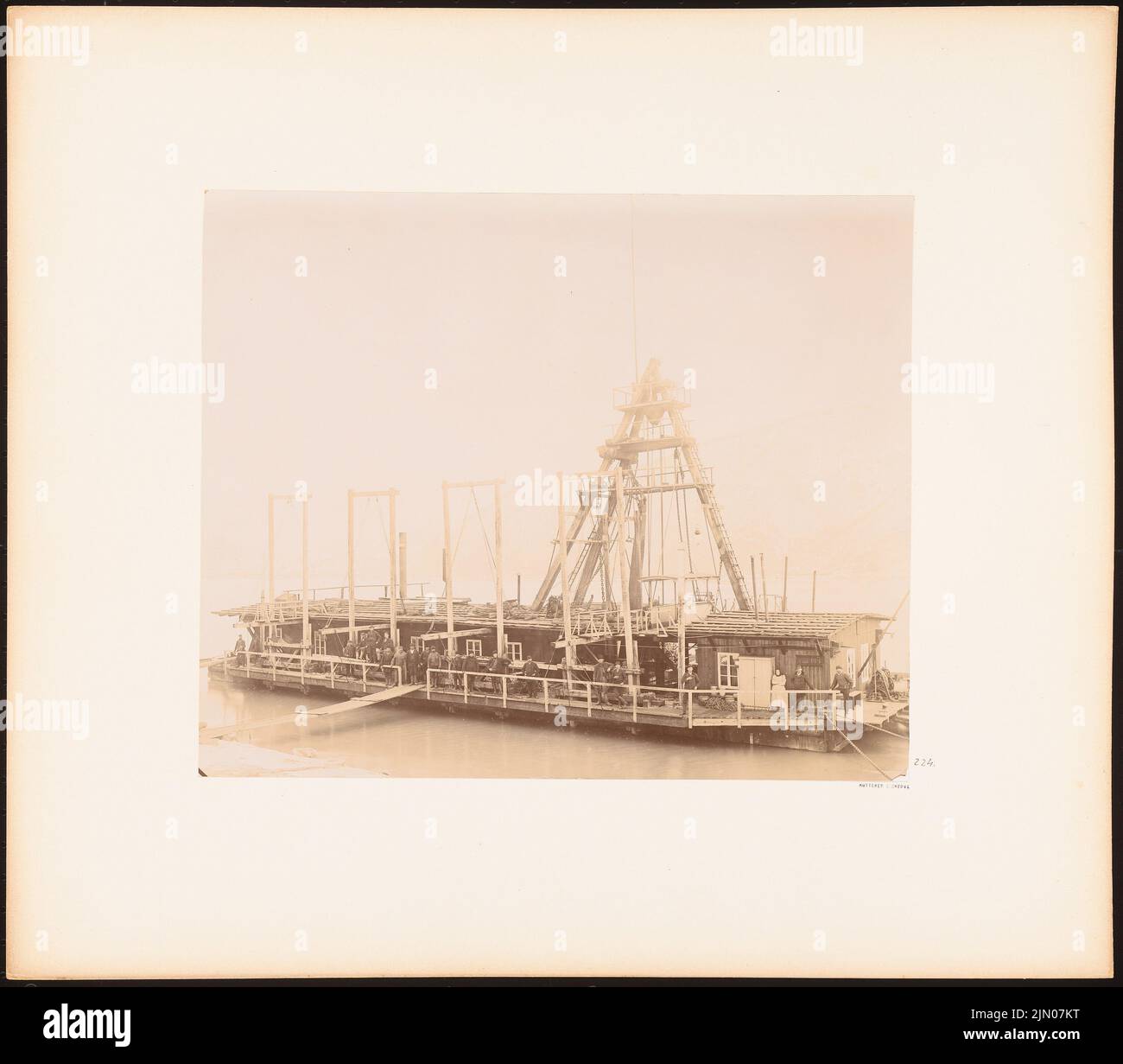 Hutterer Za, Universal Schiff II (without dat.): Channel construction ...