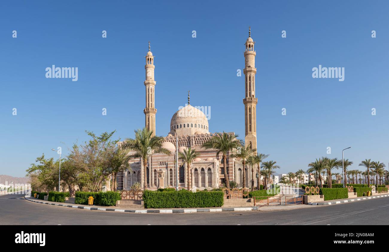 Mustafa Mosque is a large Islamic temple in Sharm El Sheikh, Sinai ...