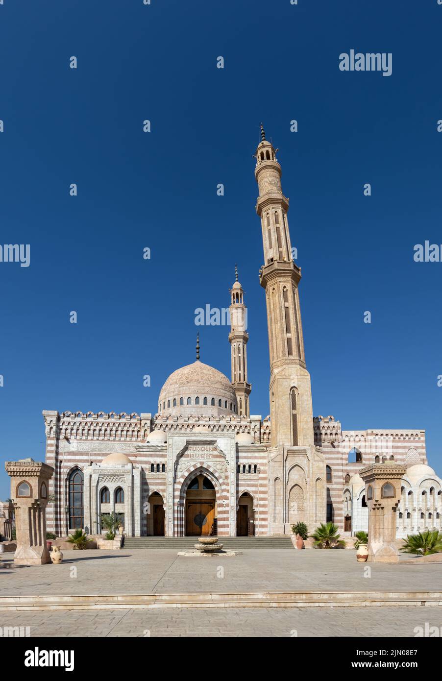 Mustafa Mosque is a large Islamic temple in Sharm El Sheikh, Sinai ...