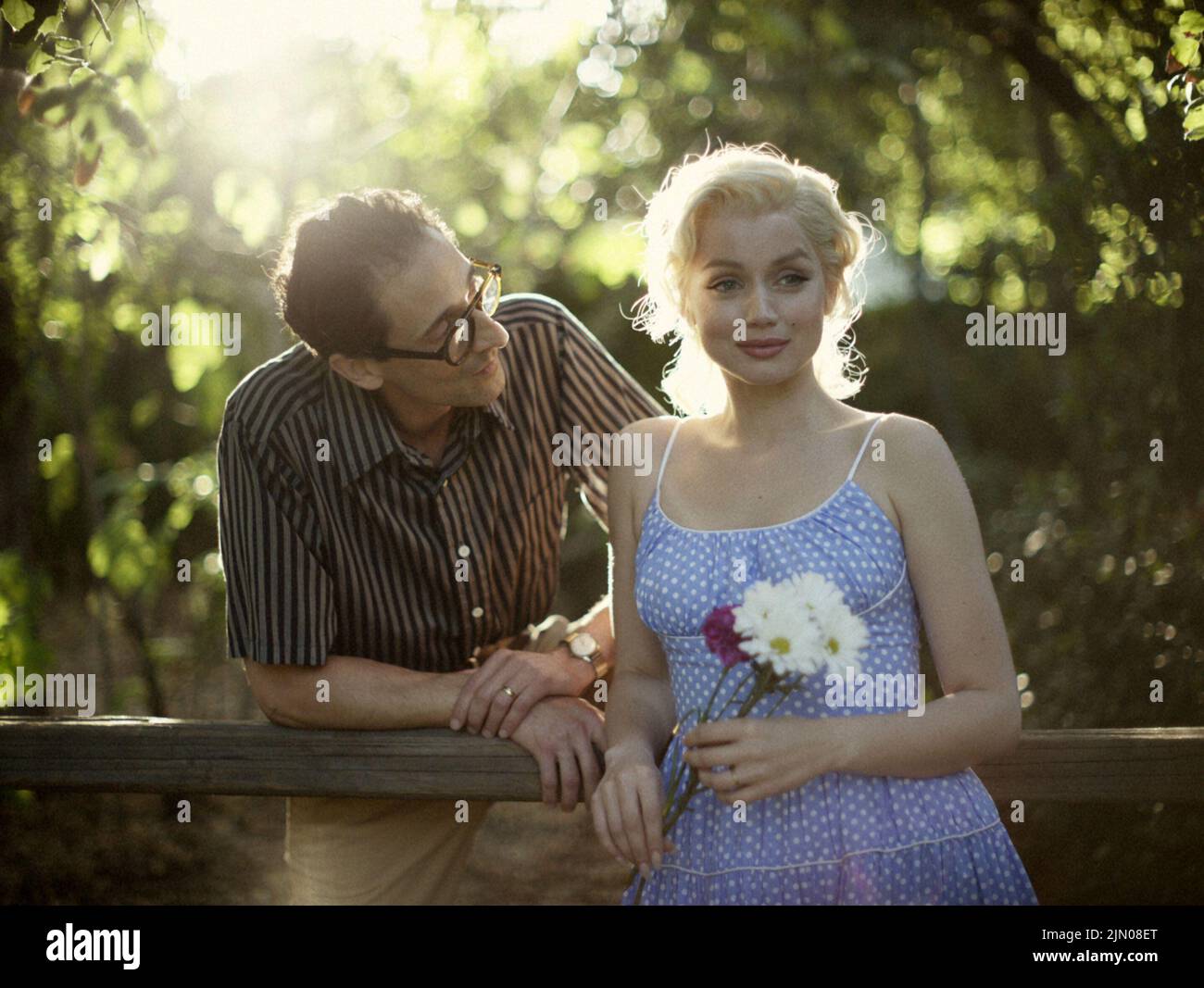 ADRIEN BRODY and ANA DE ARMAS in BLONDE (2022), directed by ANDREW ...