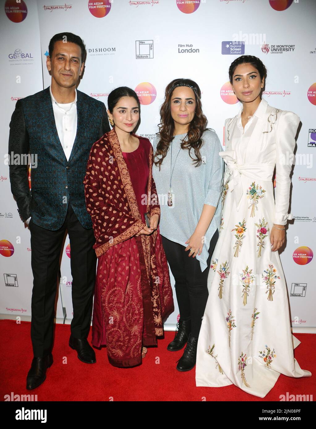 Adnan Jaffar, Kiran Malik, Hajra Yamin, Shazia Khan at the UK Asian ...